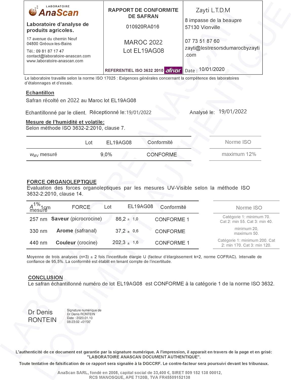 Premium Moroccan Saffron Filaments 5g - Laboratory Analyzed | Buy Now ...