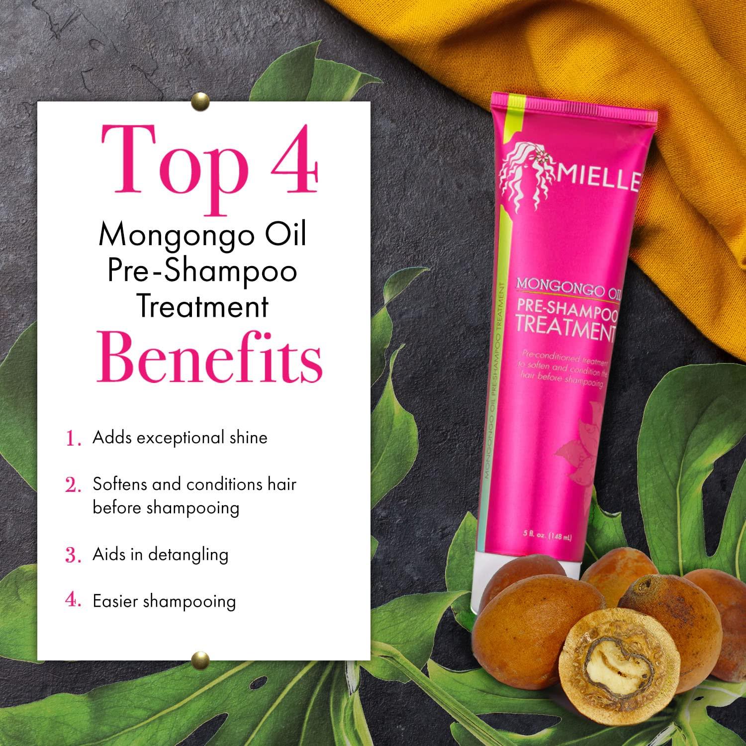 Mielle Organics Mongongo Oil Pre-Shampoo Treatment - 5 oz | Buy Now ...