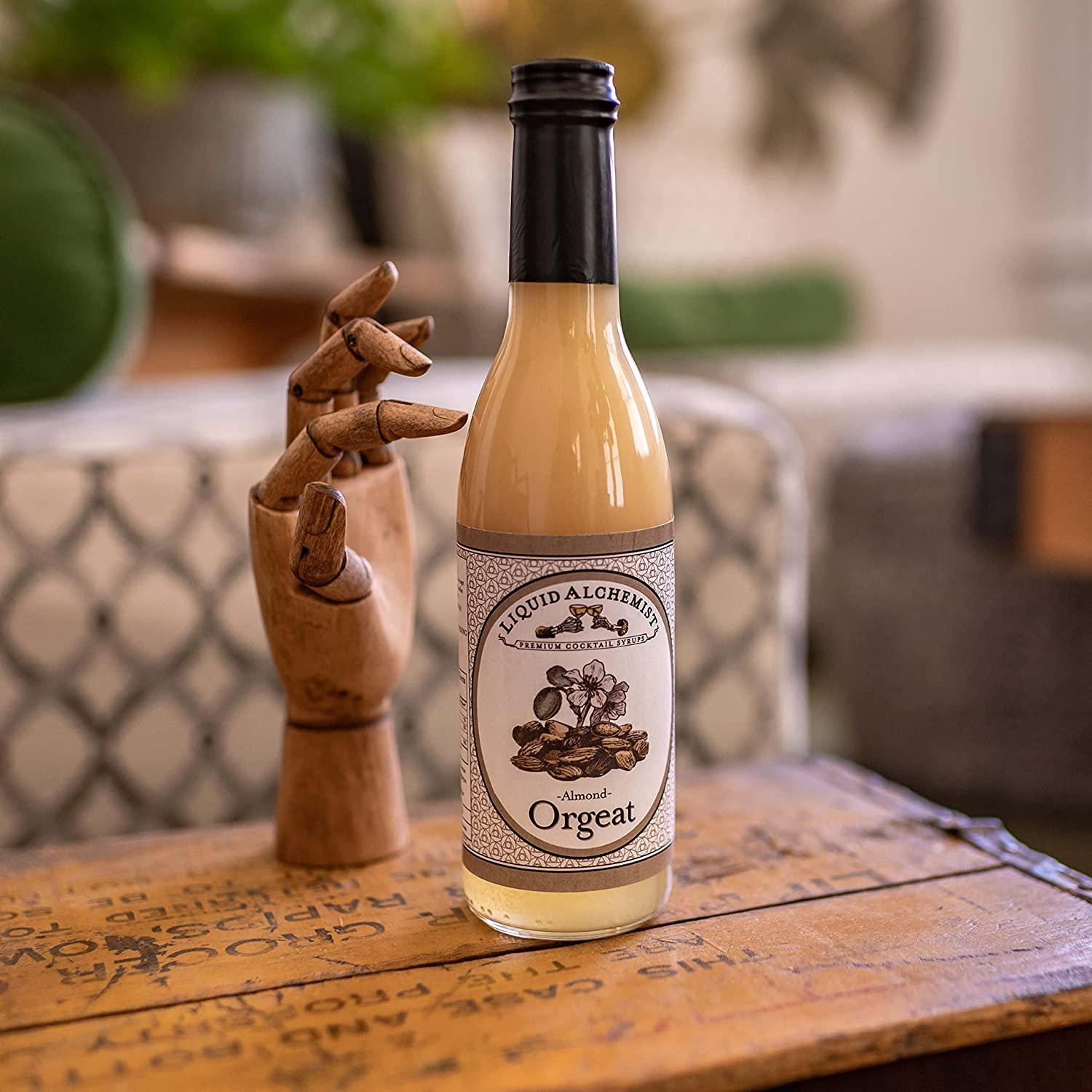 Natural Almond Orgeat Syrup for Cocktails - Non-GMO, Gluten-Free, Vegan ...