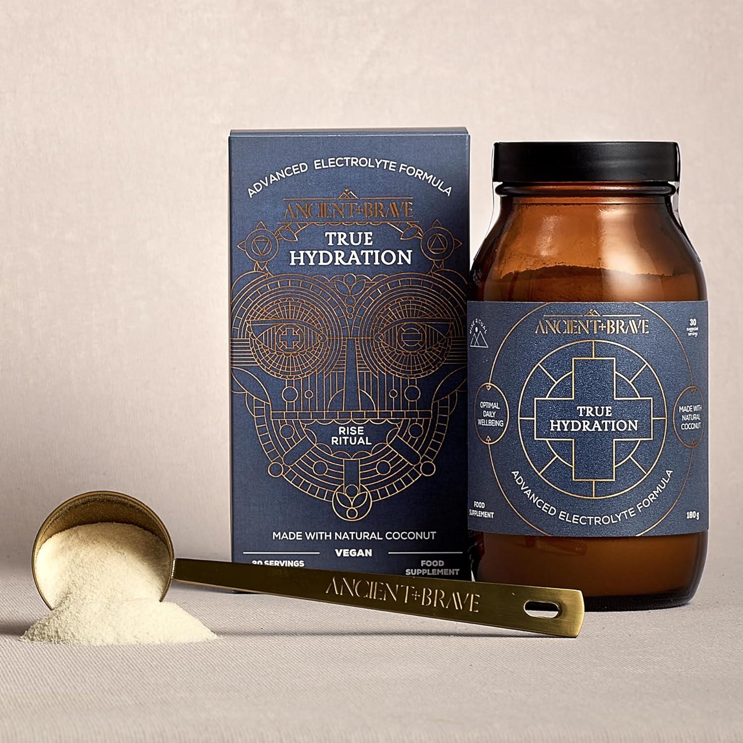 Ancient + Brave True Hydration 180g Jar - Electrolyte Formula with ...