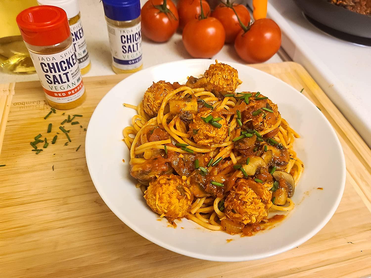 Vegan Chicken Protein MEDITERRANEAN Plant Based Chickn Mix Meat ...