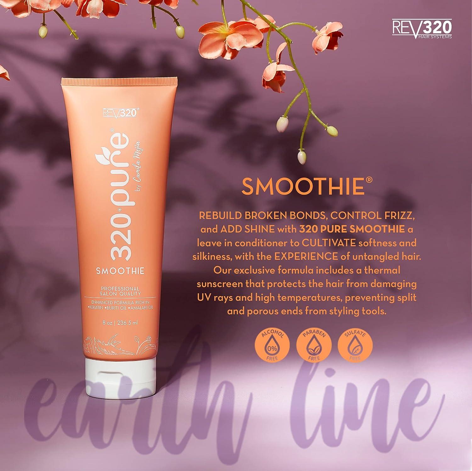 Rev320 320 PURE SMOOTHIE Leave-In Conditioner - 100% Pure Extracts ...