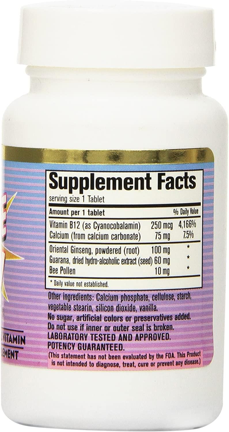 California Natural Pick Me Up Vitamins - 60 Count | Boost Energy ...