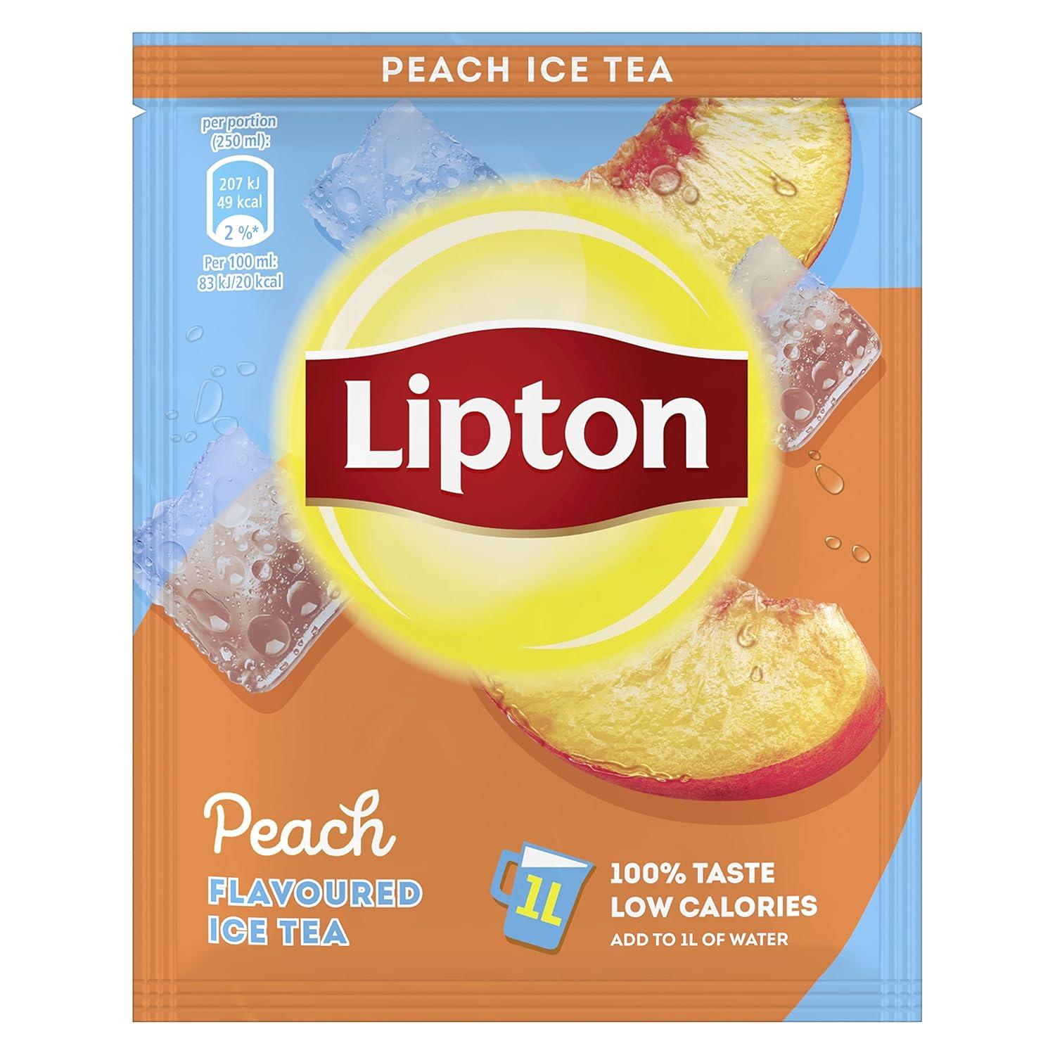 Buy Lipton Iced Tea Powder Peach - Refreshing Summery Iced Tea in 18 ...