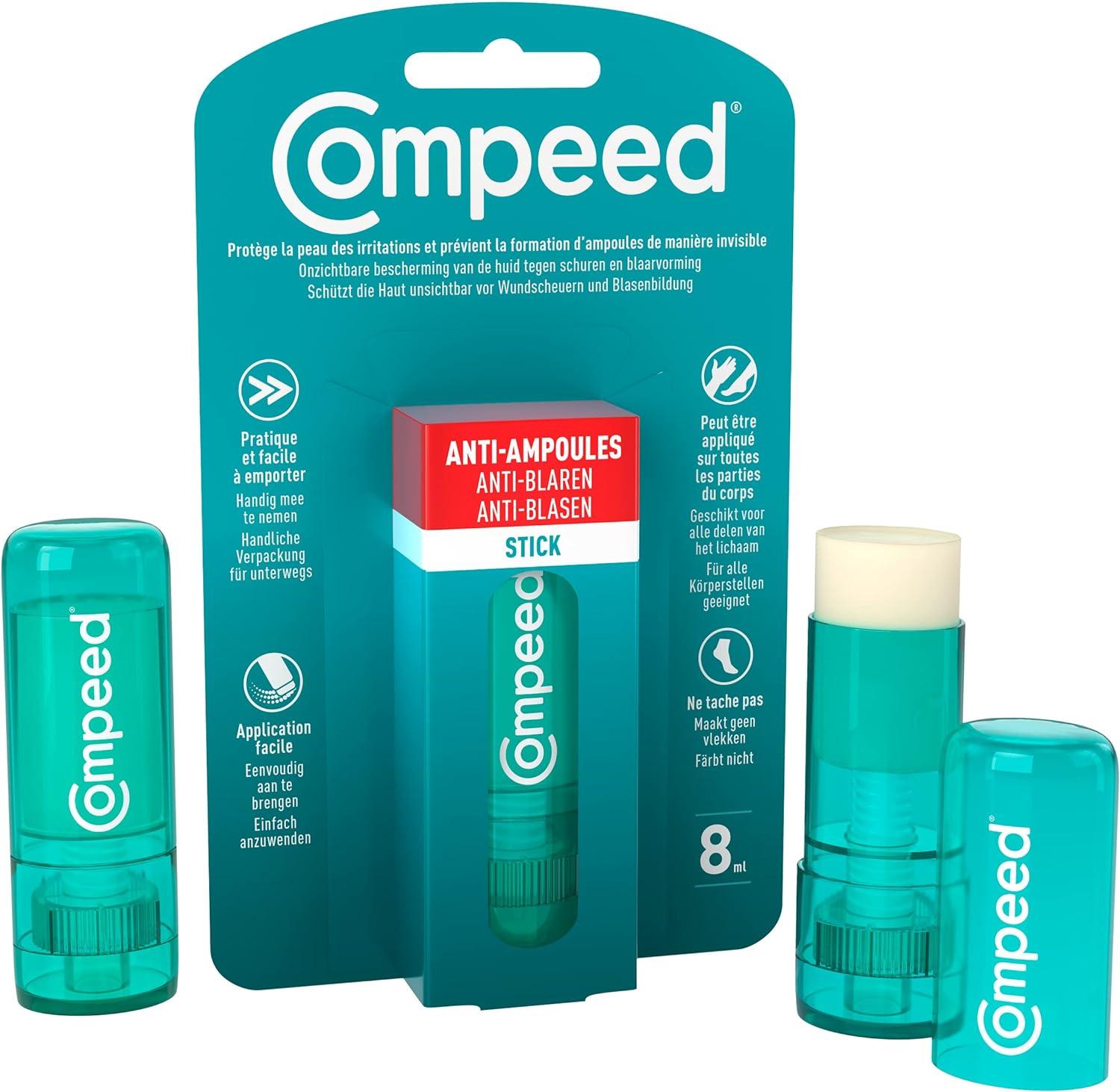 Compeed Anti-Blister Stick 8ml | Foot Care Anti-Friction | Prevent ...