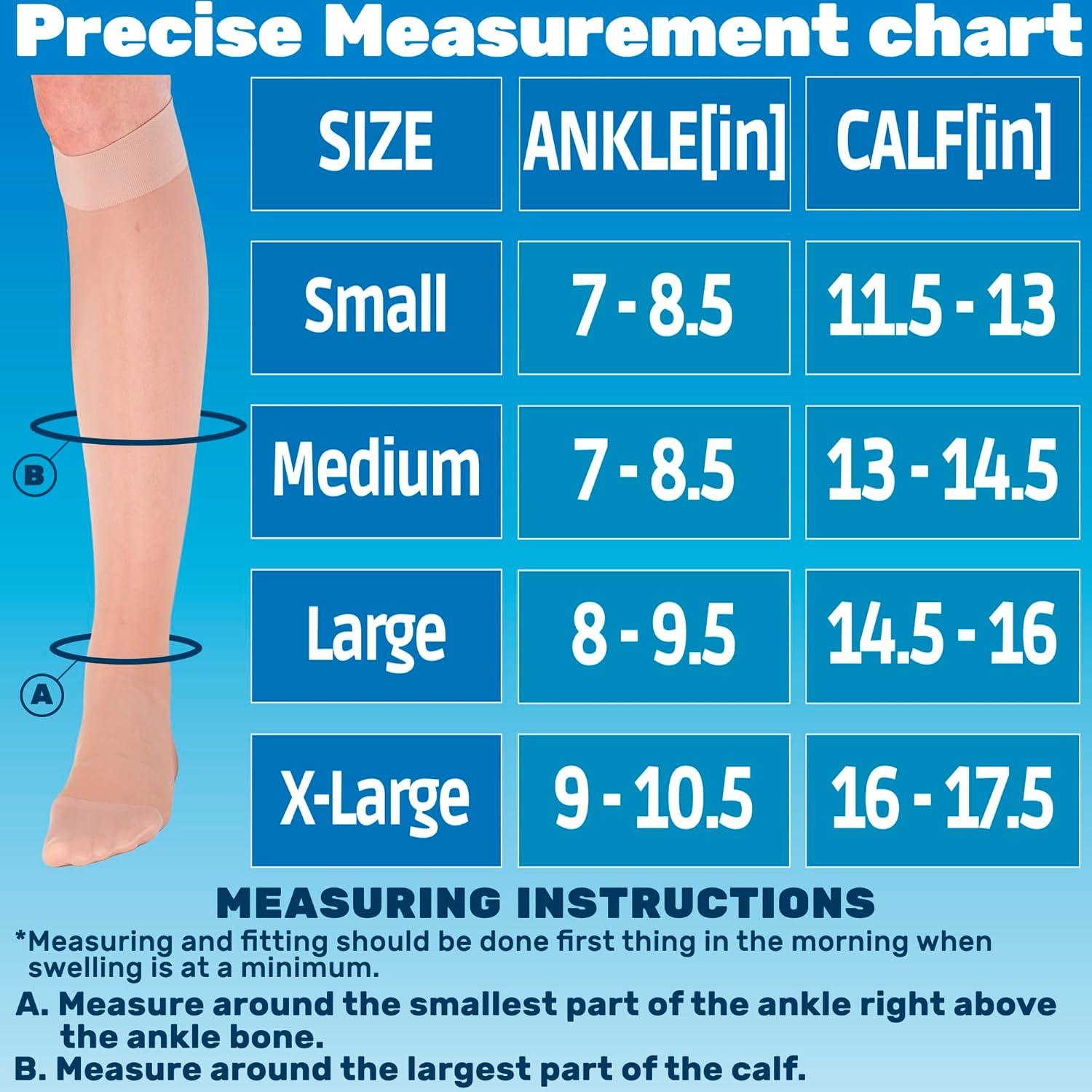 Buy Absolute Support Elegant Compression Stockings for Women | Class 2 ...
