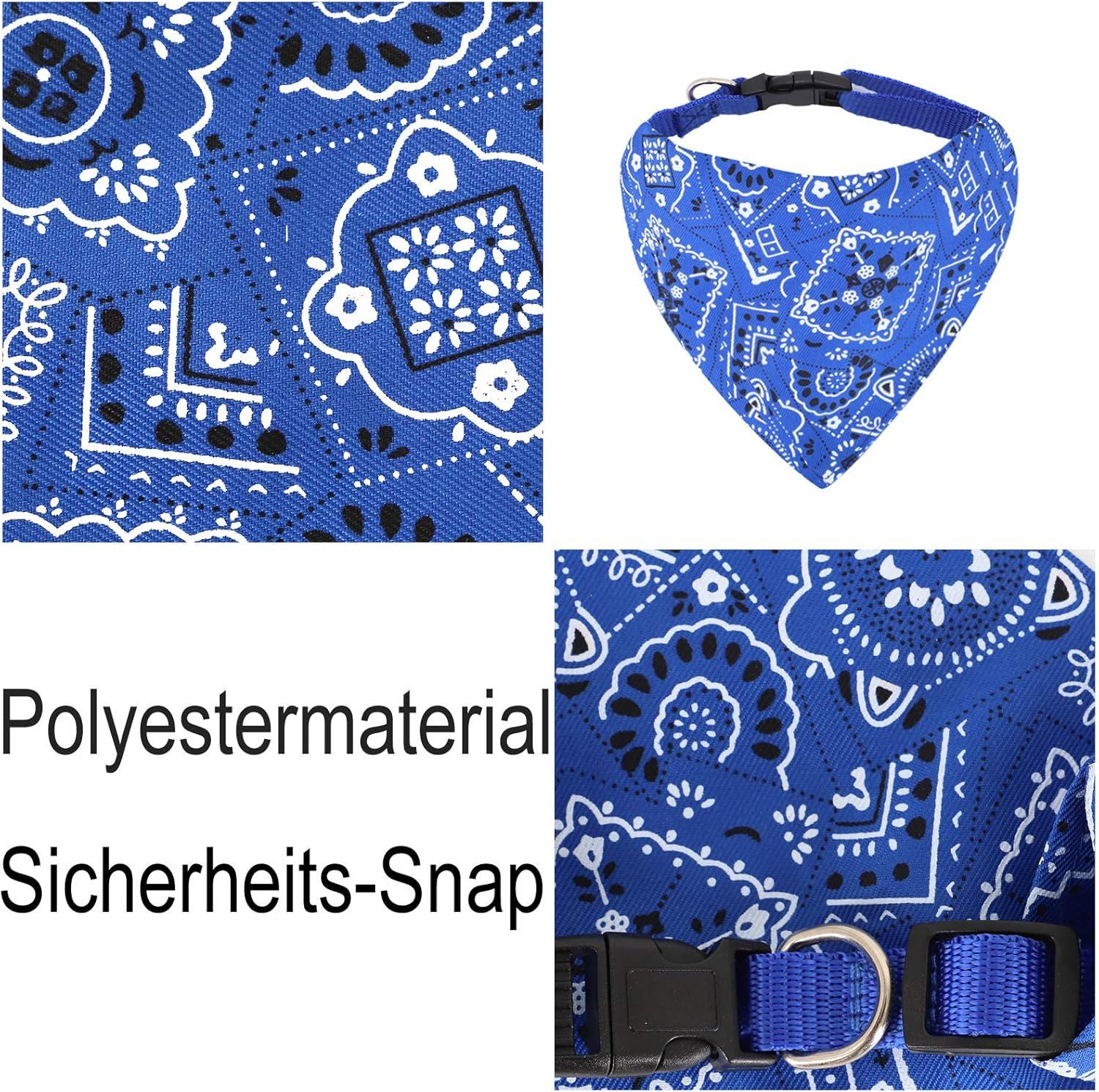 Adjustable Dog Bandana Headscarf | Pet Neckerchief for Small Dogs ...