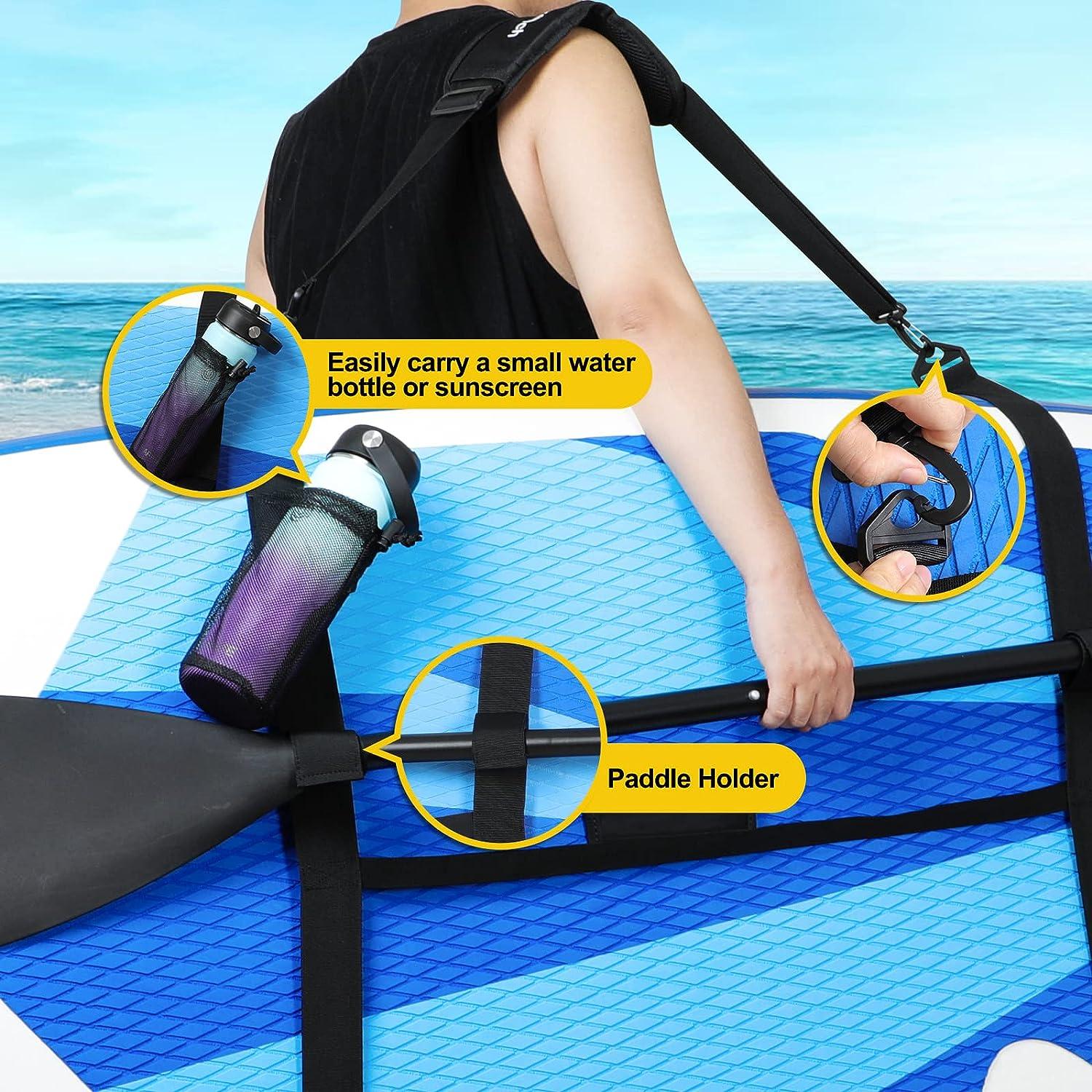 Jevrench SUP Paddleboard Carrier - Adjustable Carry Straps for ...