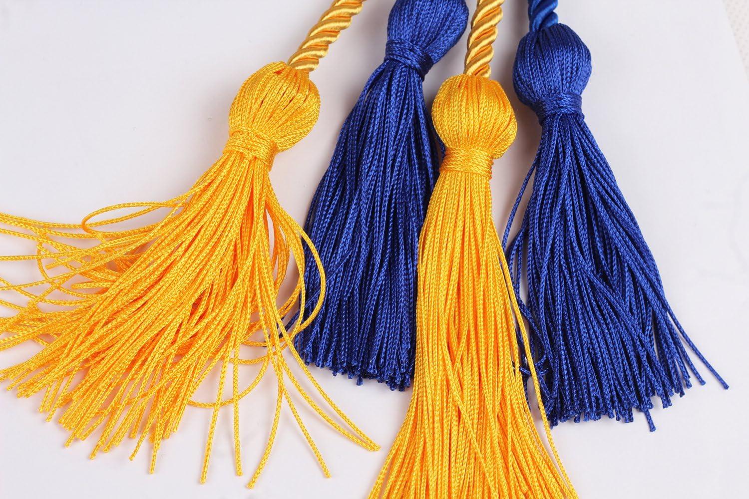 Double Graduation Honor Cords - Royal Blue and Gold 68 | Buy Now with ...