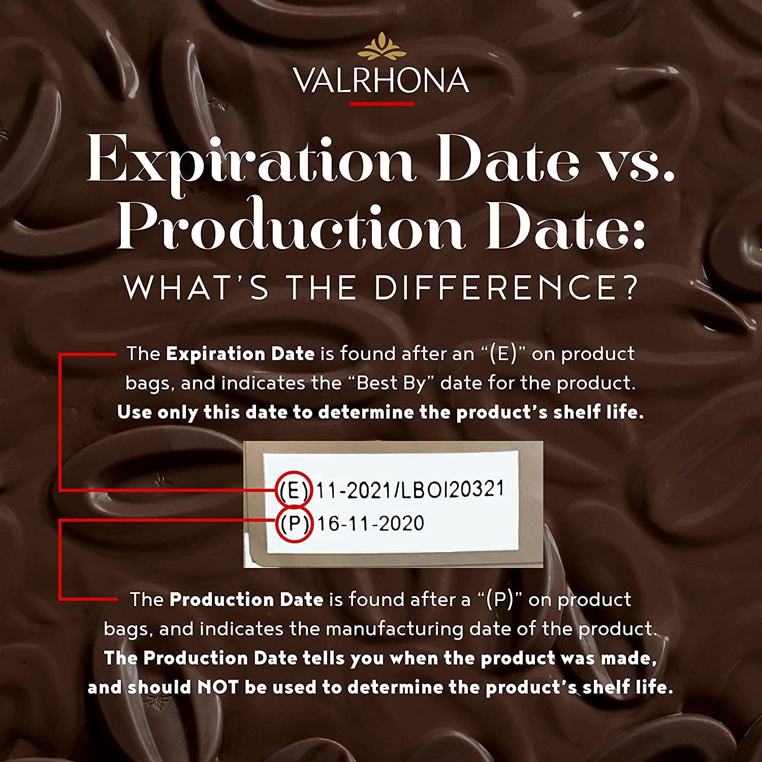 Valrhona IVOIRE WHITE 35% 250g Baking Creamy White Chocolate Discs ...