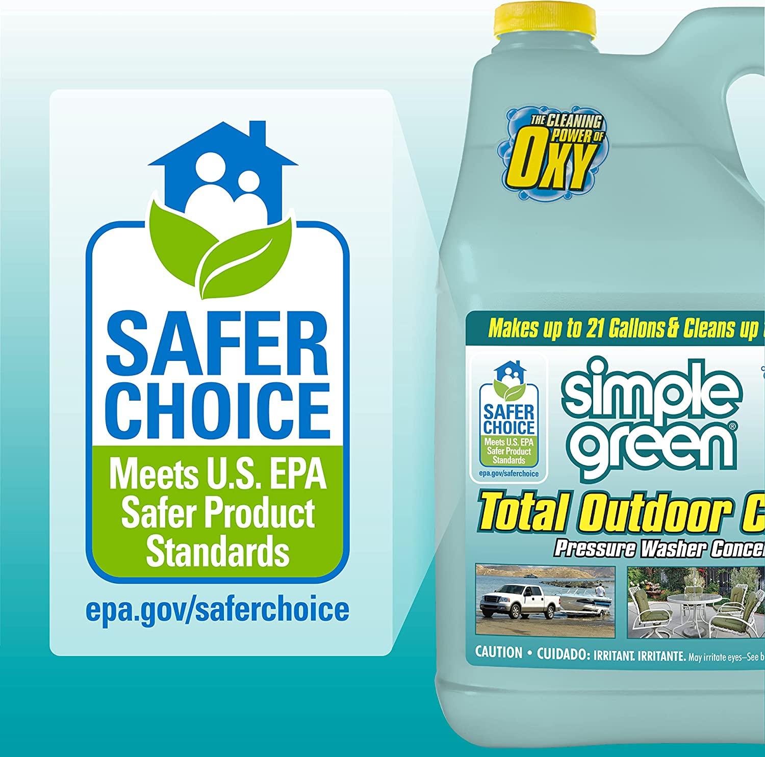 Simple Green Oxy Solve Total Outdoor Pressure Washer Cleaner 1 Gal ...