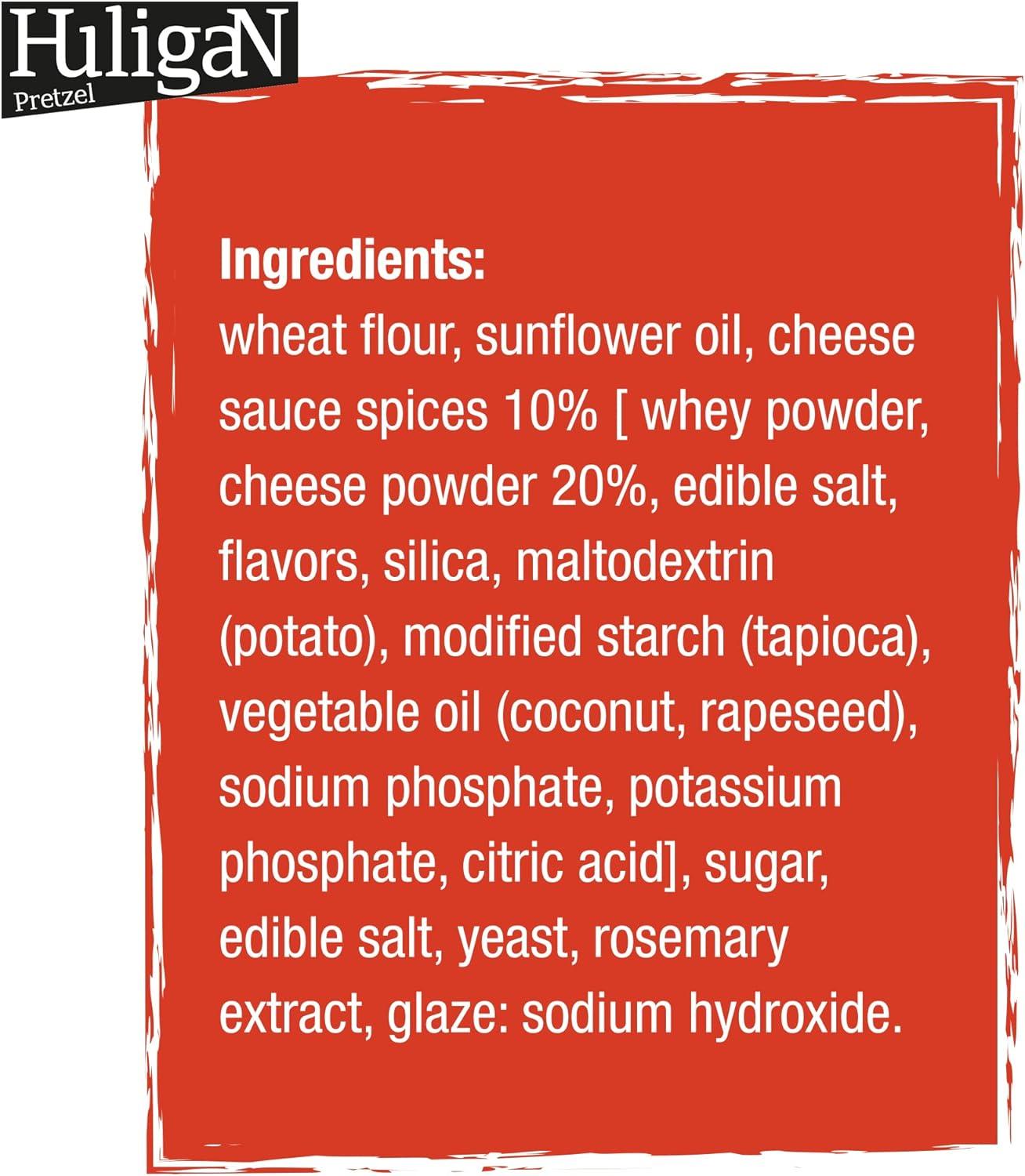 HuligaN Pretzel Crush Cheese Sauce Snack 18x65g - Ready to Eat | Buy ...