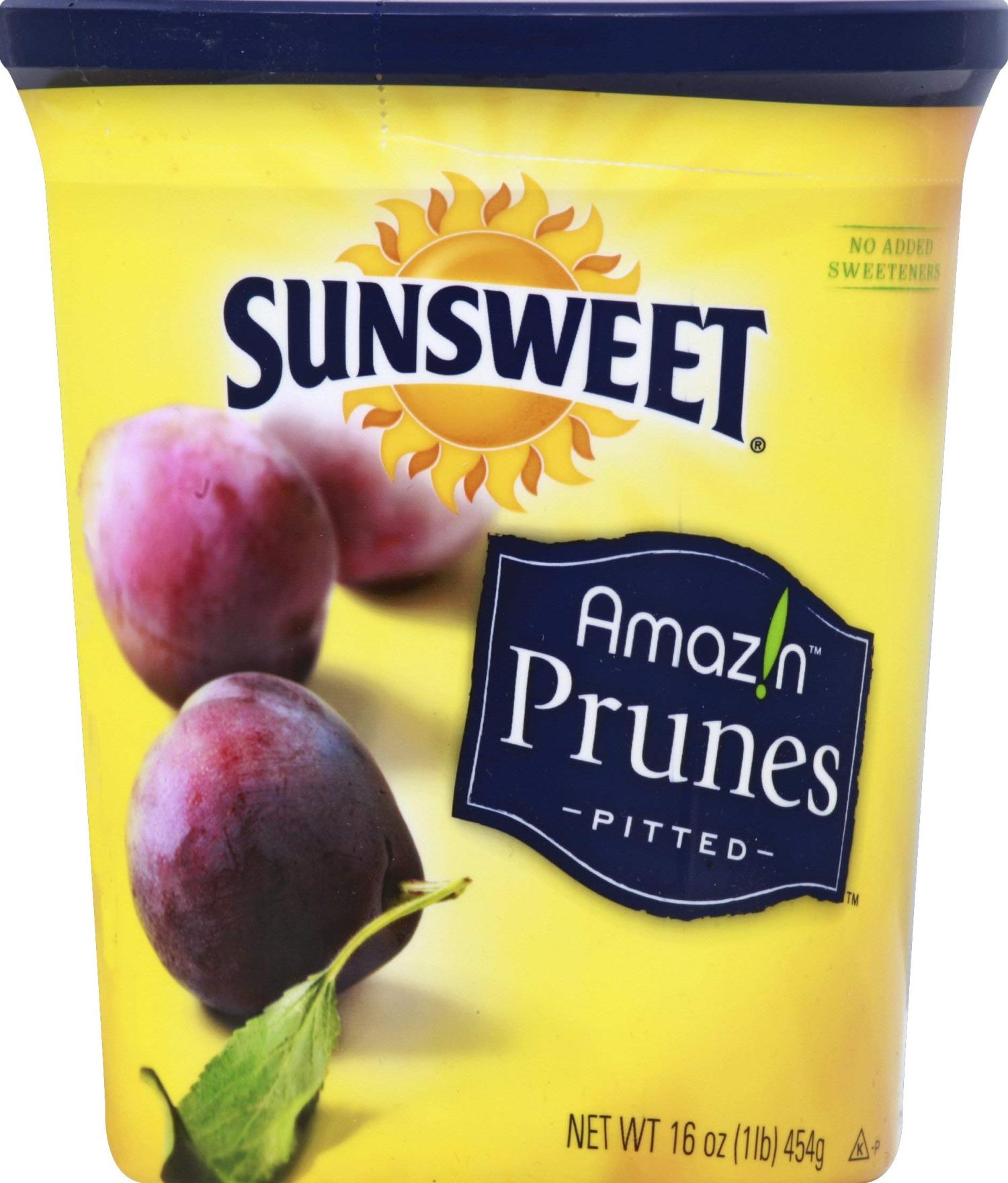 SUNSWEET Amazin Pitted Prunes 16 oz - Natural and Delicious Dried Fruit Option | Buy Now with ...