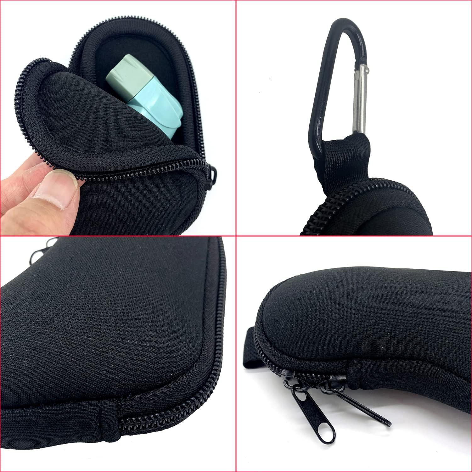 Neoprene Asthma Inhaler Holder - Portable Travel Mini Case Sleeve in ...