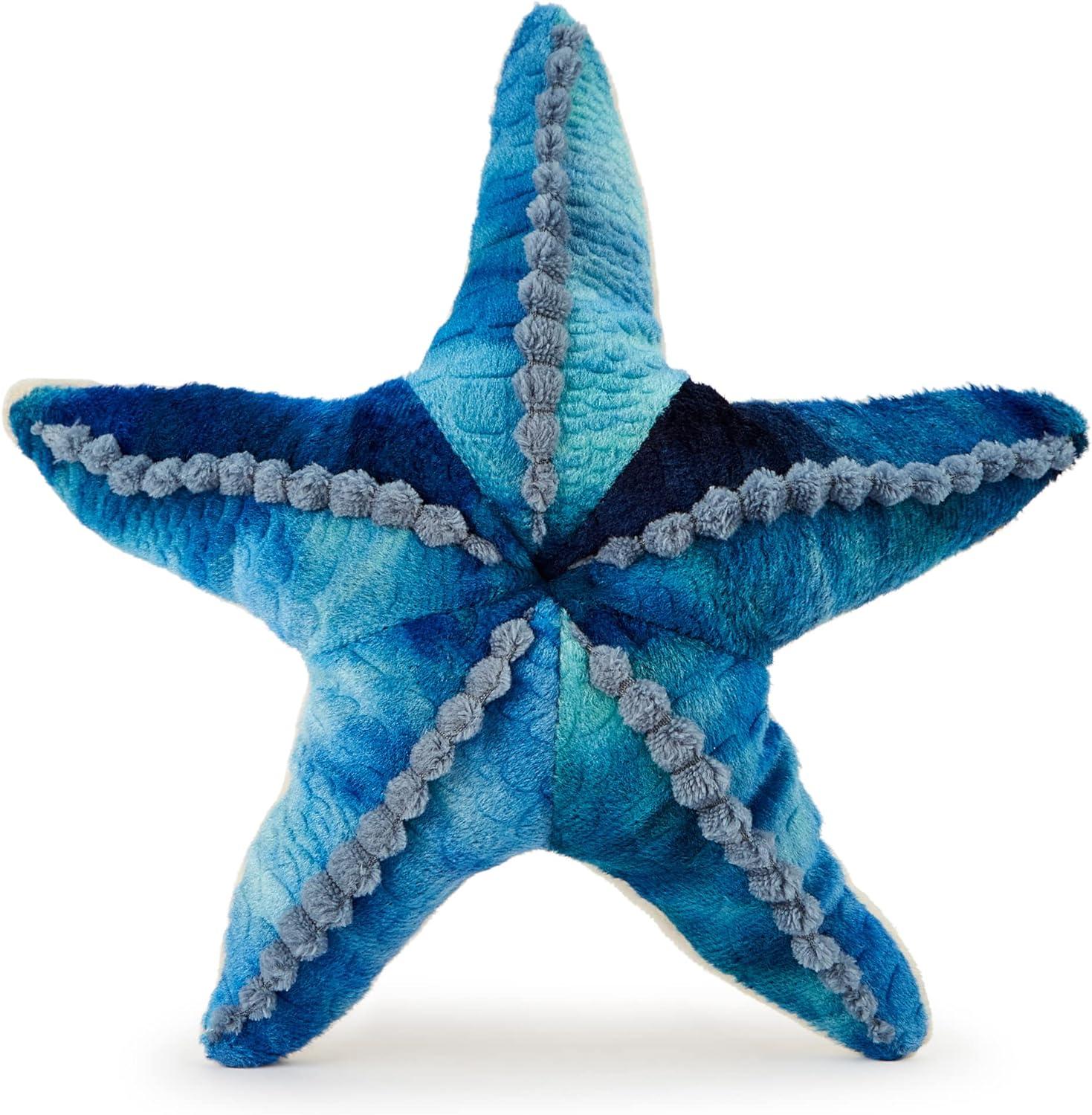 Zappi Co 25cm Blue Starfish Plush Toy - Safari Animals Collection for ...