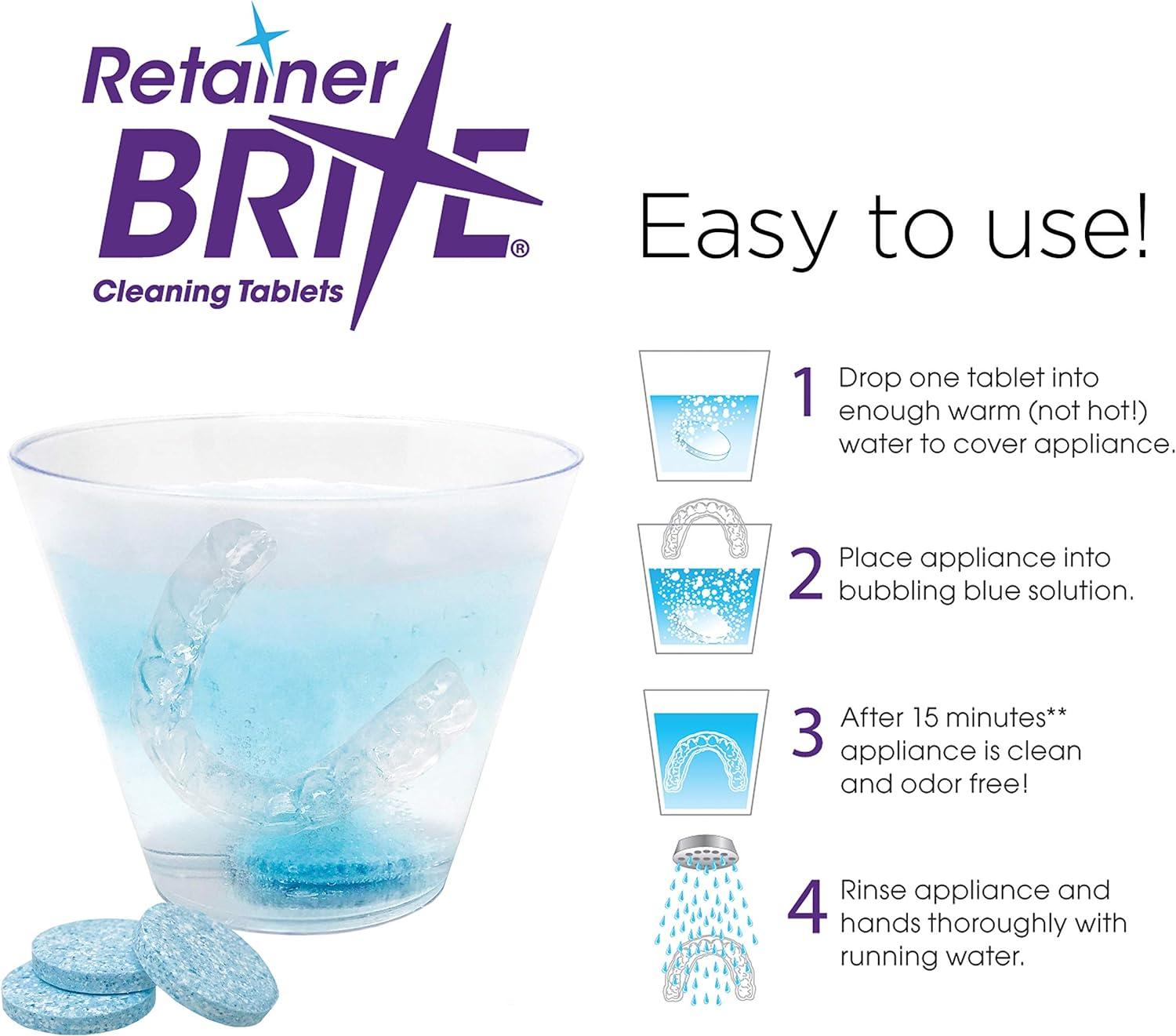 Retainer Brite 96 Tablets - Original Version - 3 Months Supply | Buy ...