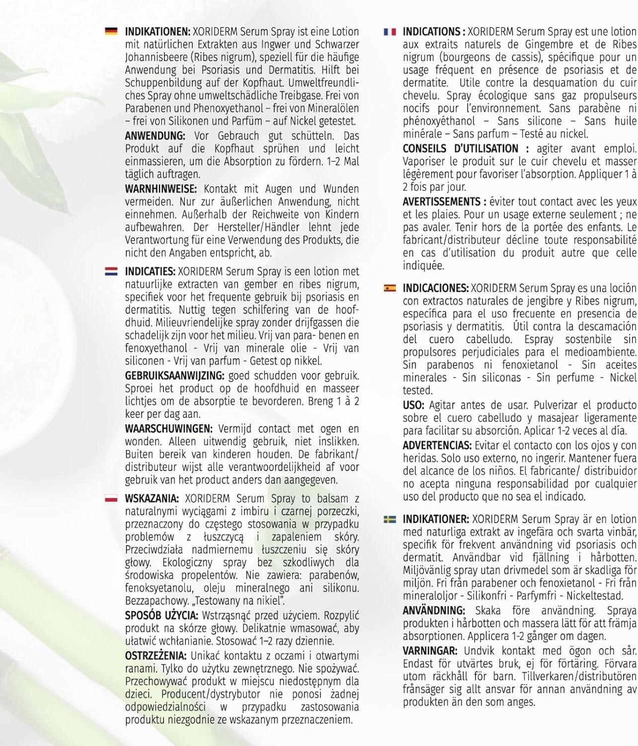 Xoriderm Scalp Serum Lotion - Soothing Relief for Psoriasis and ...