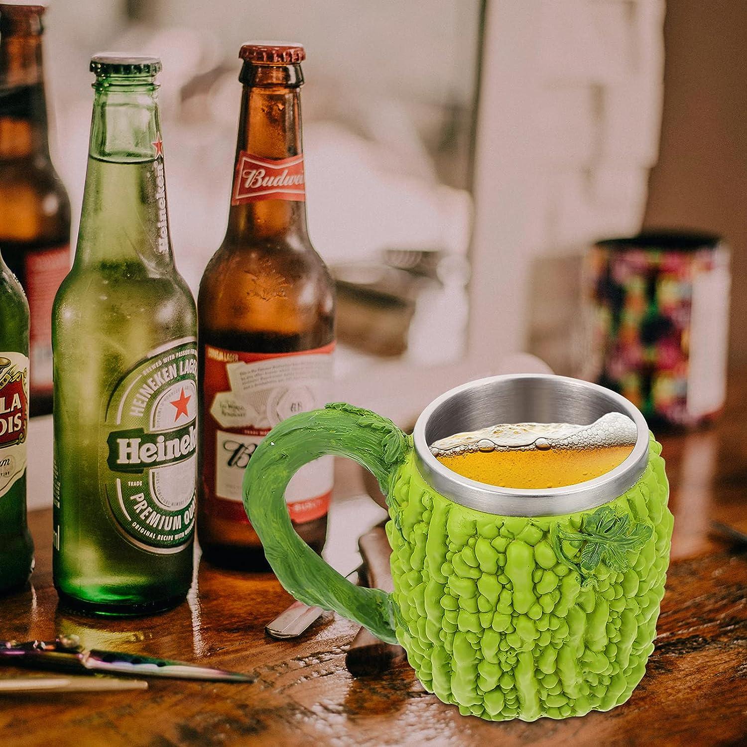 BESPORTBLE Stainless Steel Beer Cup - Creative Vegetable Fruit Design ...