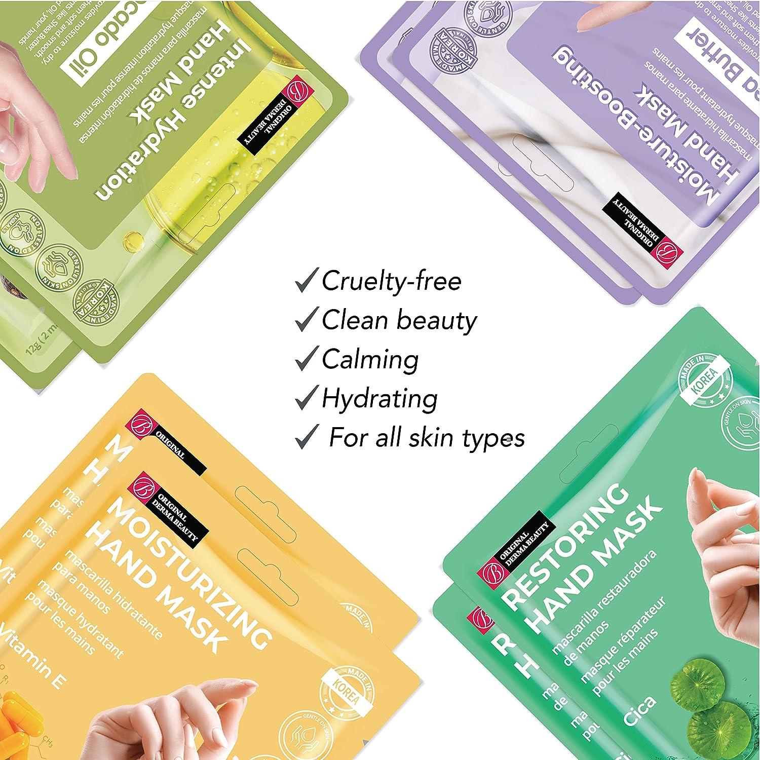 Innerest Original Derma Beauty Hand Mask - 24 Pairs Avocado Intense ...