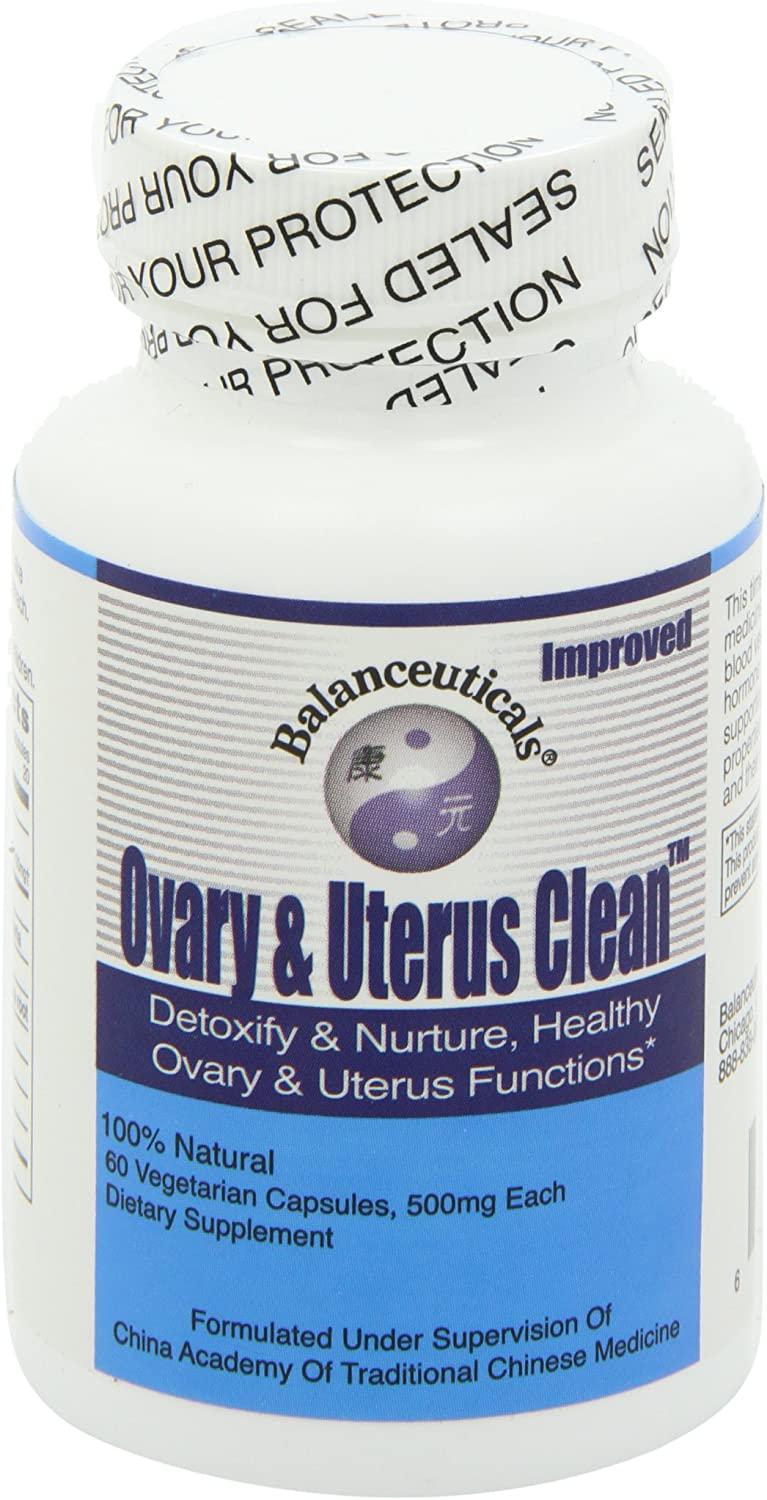 Balanceuticals Ovary & Uterus Clean Capsules - 500mg, 60 Count Dietary ...