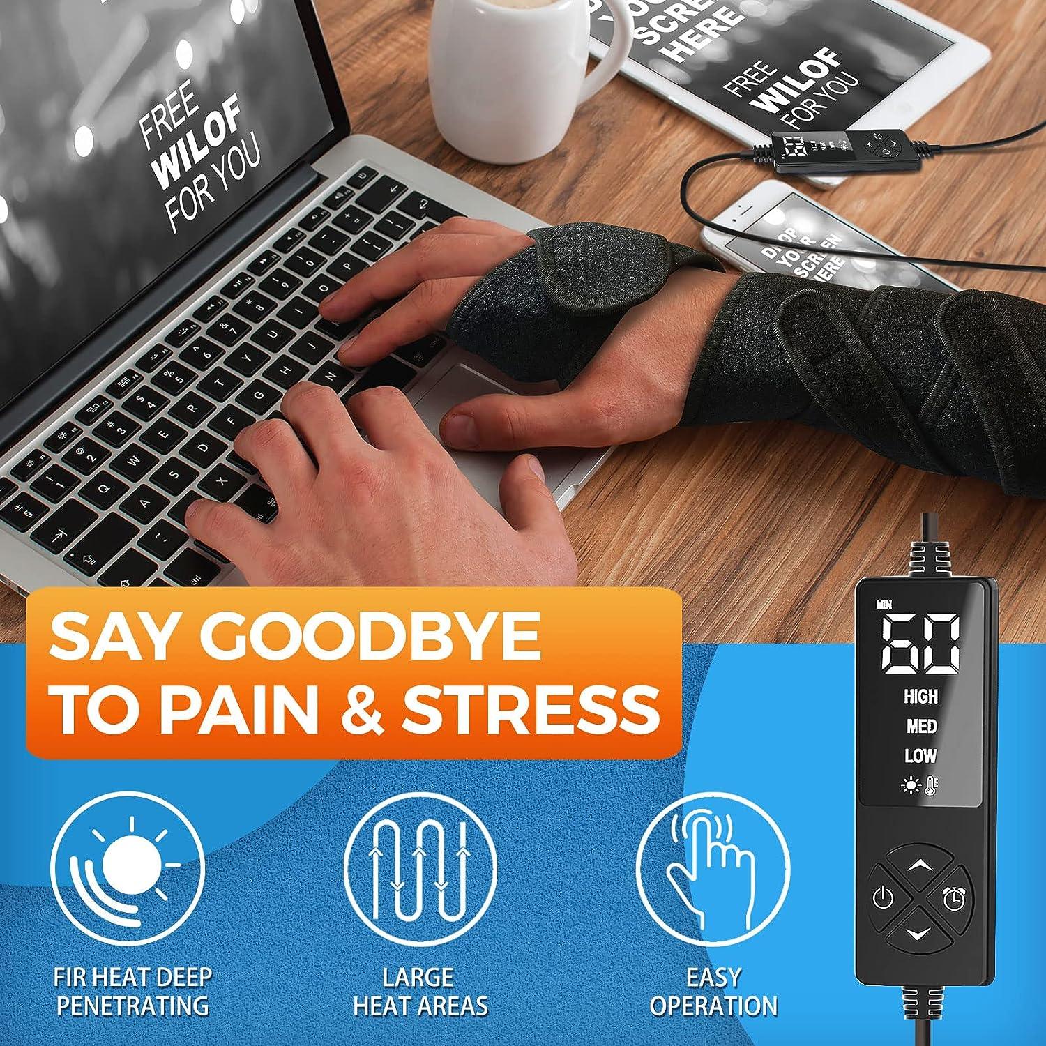 Sticro Set of 2 Long Heating Pads for Pain Relief - Ideal for Hands ...