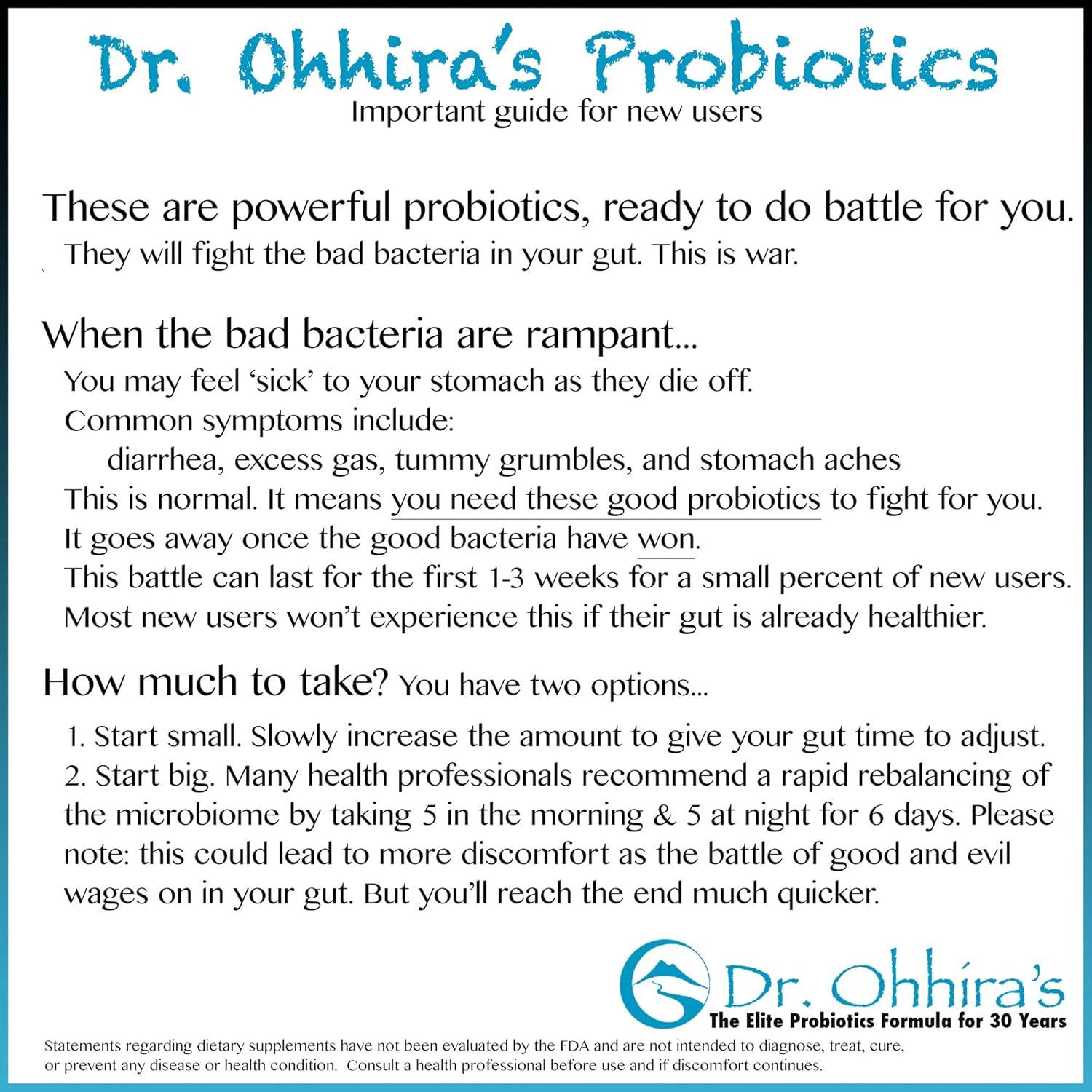 Dr. Ohhira's Professional Probiotics 60 Capsules & Beauty Bar Soap ...