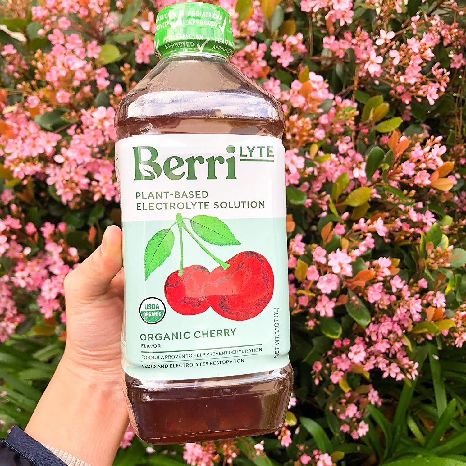 Berri Lyte Organic Electrolyte Solution | Low Sugar Cherry Pediatric ...