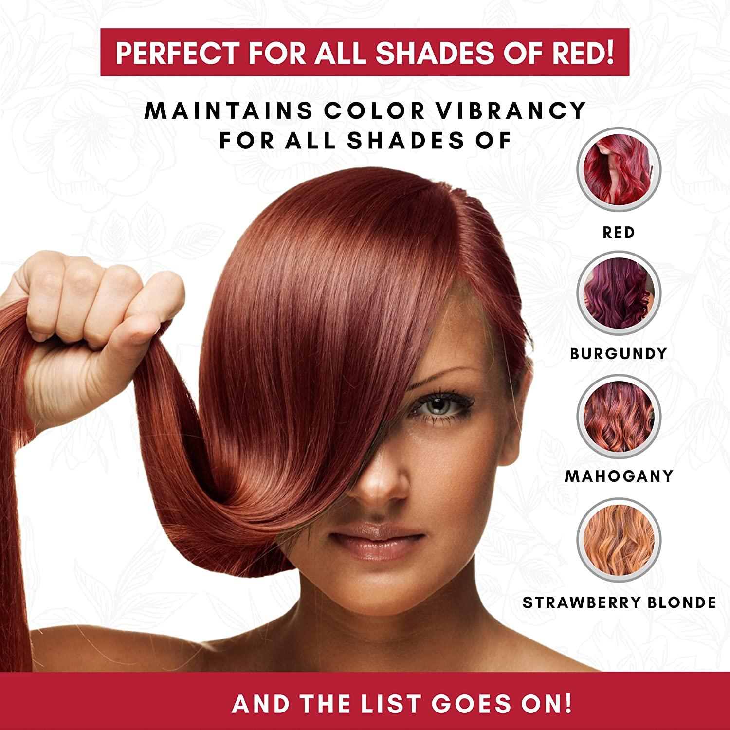 Zotos Quantum Riveting Reds Color Replenishing Shampoo & Conditioner ...