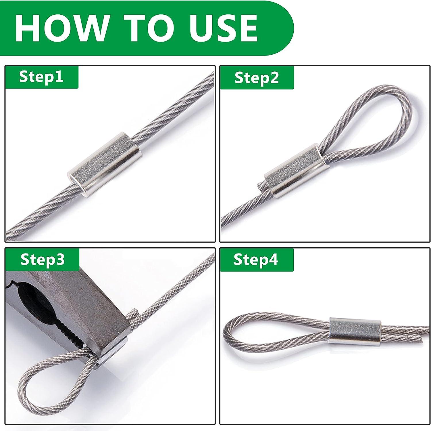 OROOTL Fishing Crimp Sleeves Kit - 600pcs Assorted Aluminum Sleeves for ...