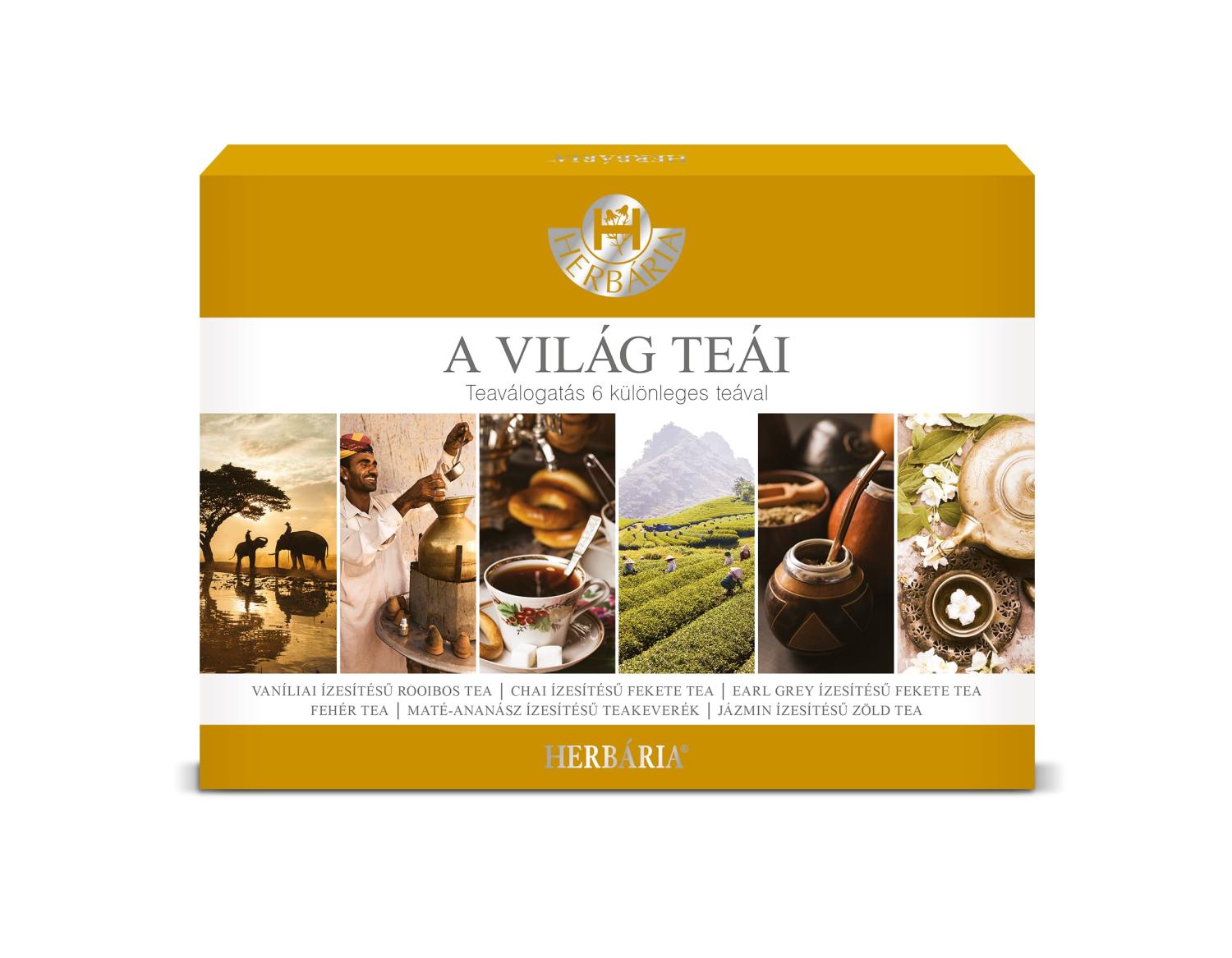 Herbaria World of Flavours Natural Fruit and Herbal Tea Flavoured Tea ...