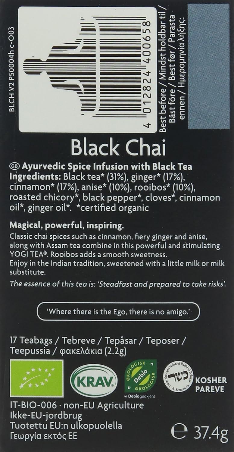 Yogi Tea Black Chai 17 Bags | Buy Now with Express International ...