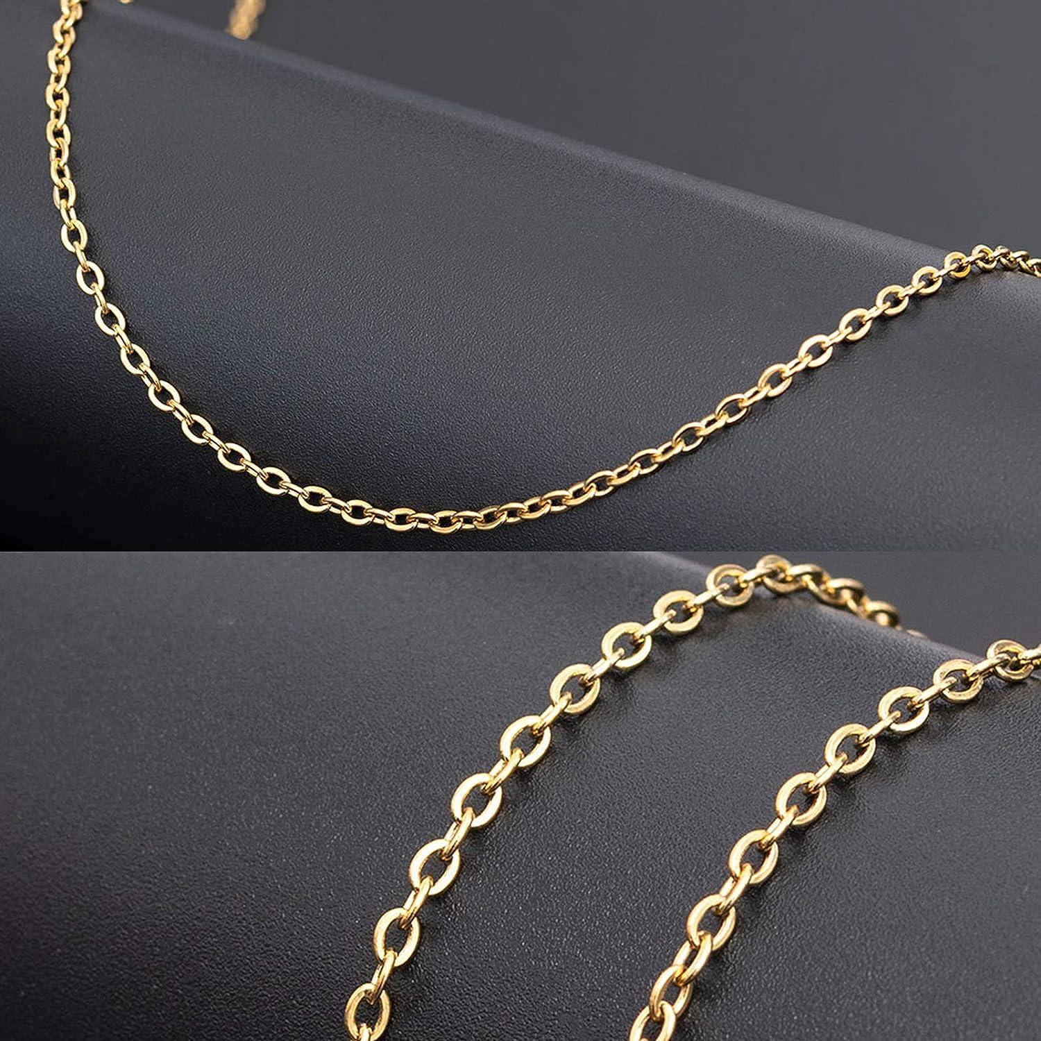 40FT Gold Twisted Curb Chain with Lobster Clasps - Jewelry Making ...