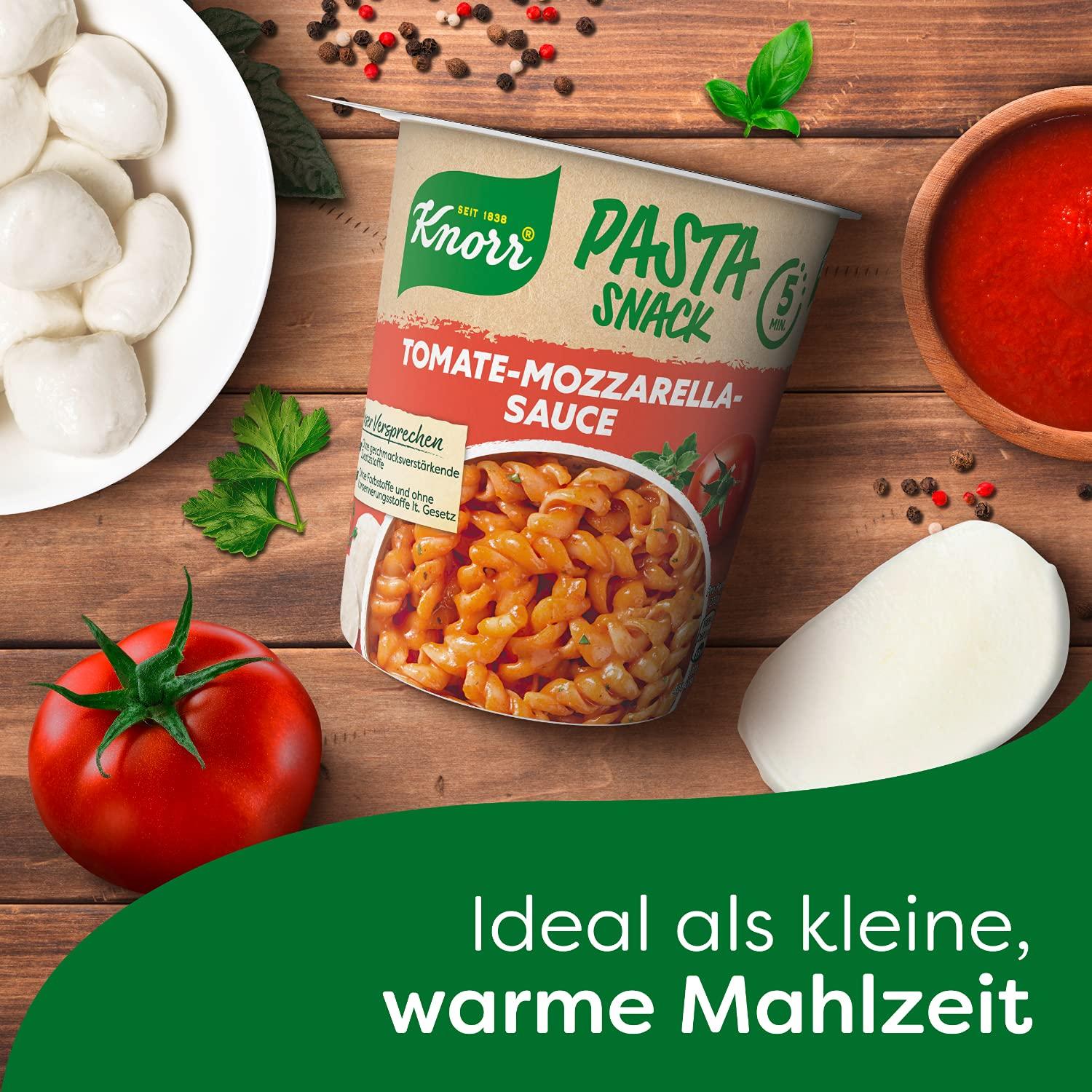 Buy KNORR Pasta Snack with Tomato-Mozzarella Sauce - Quick & Delicious ...