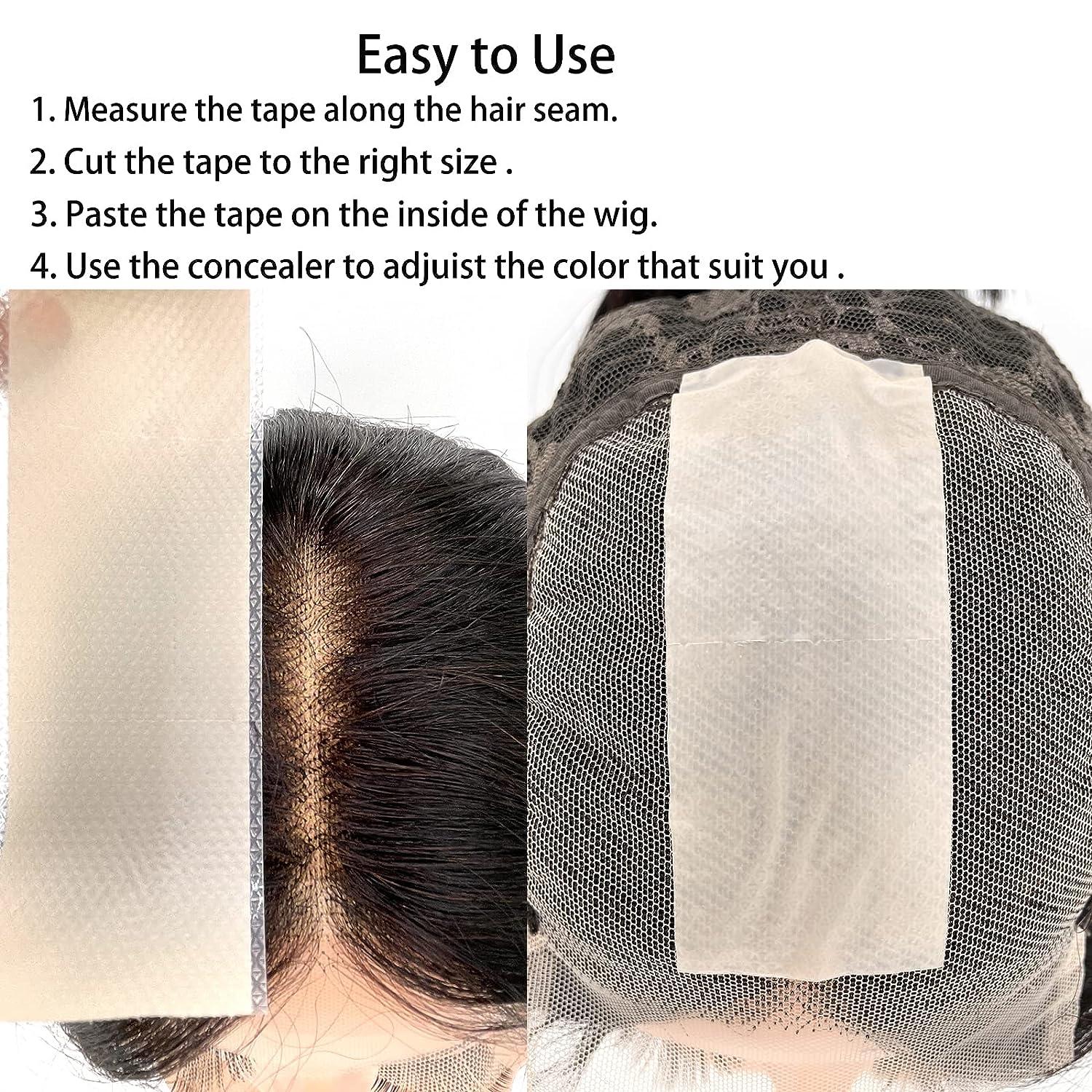 Atimiaza Silicone Fake Scalp Tape - The Secret to Realistic Looking ...