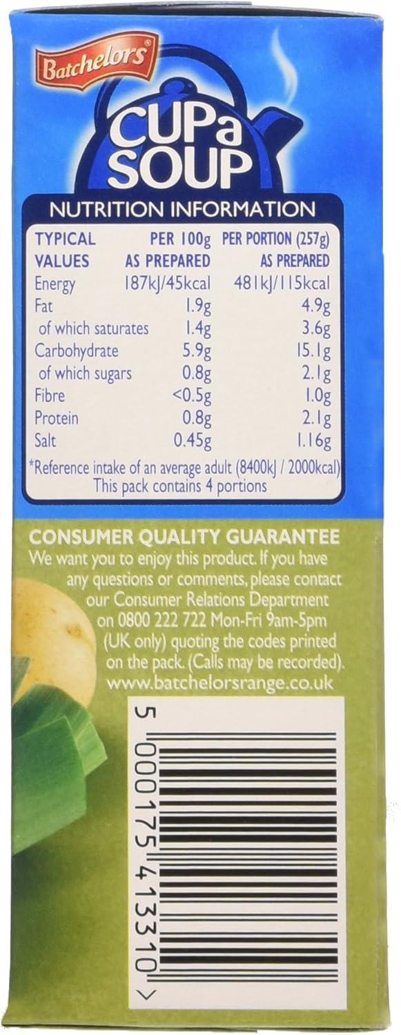 Batchelors Creamy Potato and Leek Cup a Soup 4 Sachets 107g | Buy Now ...