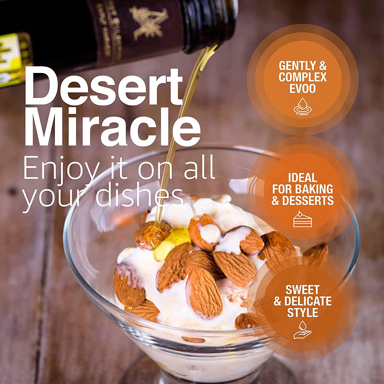 Desert Miracle Cold Pressed Moroccan Olive Oil | Organic High ...