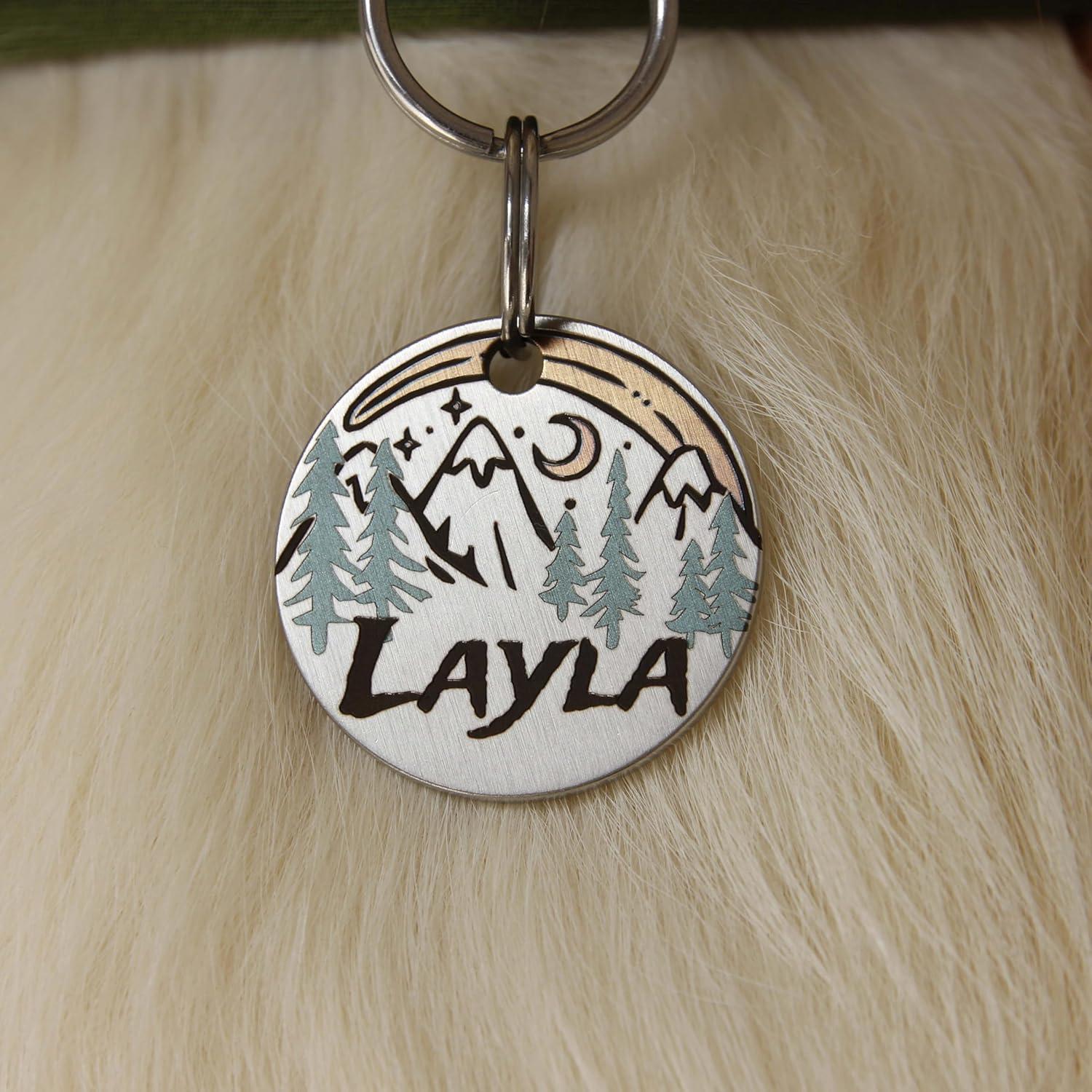 Personalized Stainless Steel Dog Tags | Engraved Pet ID Tags for Dogs ...