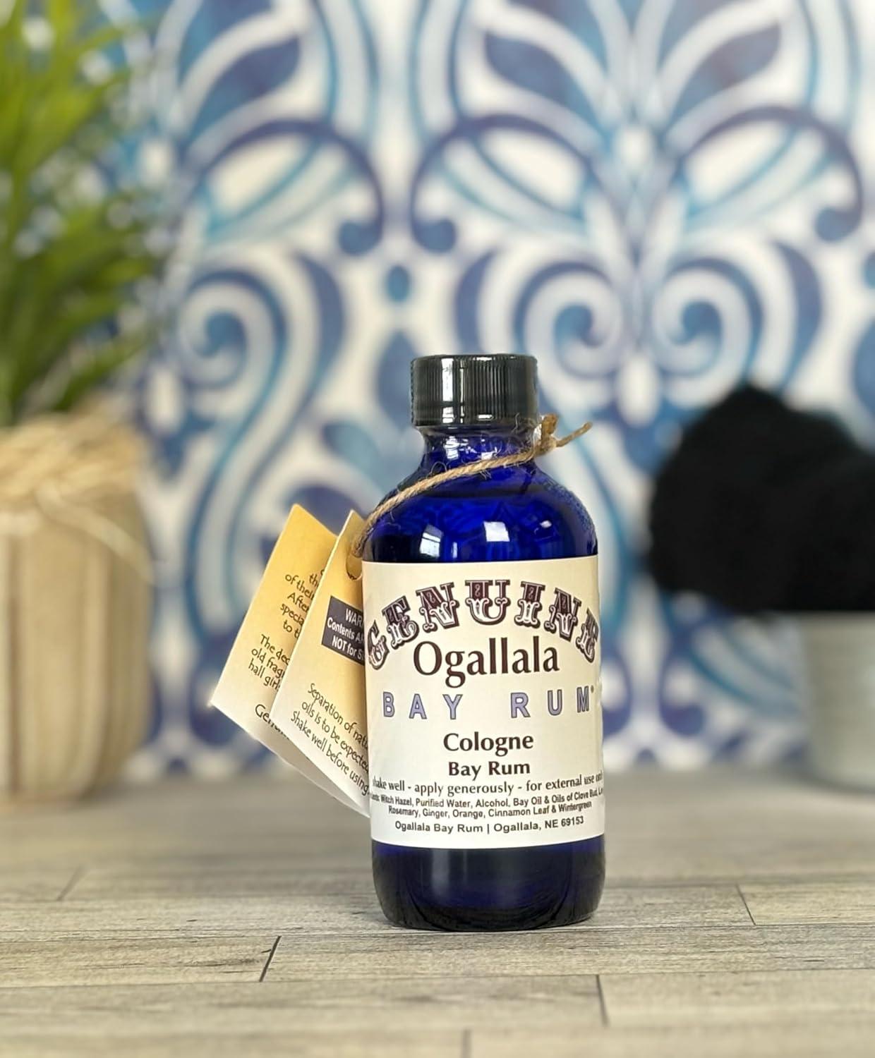 Cologne Regular Strength - 4 oz Cobalt Blue Bottle | Buy Now with ...