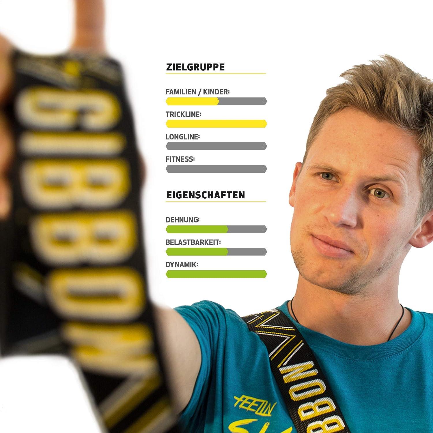 Slack Lines For Backyard For Kids GIBBON JibLine Slackline Kit - 49ft ...