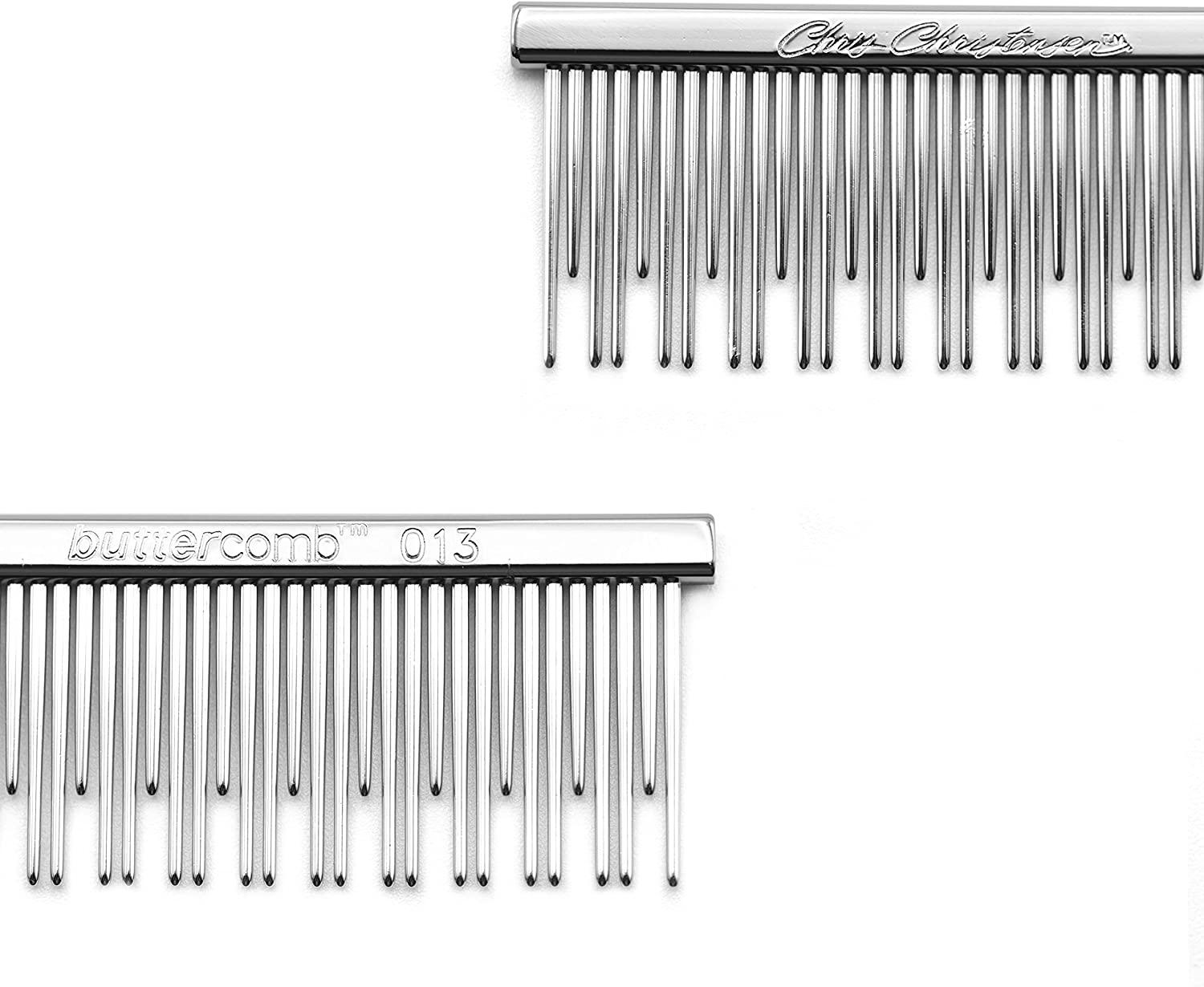 Chris Christensen 6 Crescent Butter Comb - Metallic Coarse/Fine | Buy ...