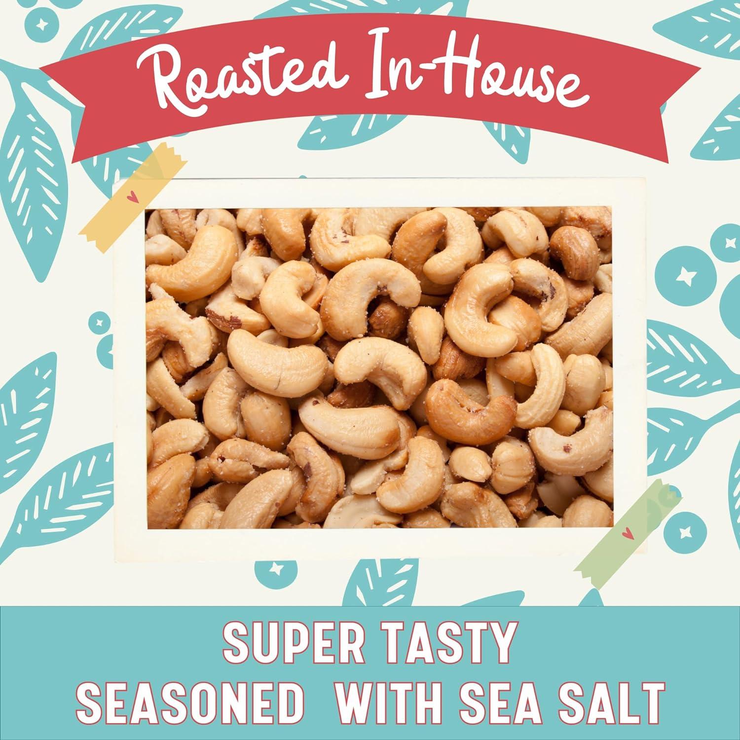 Sunburst Snacks Roasted Salted Cashew Nuts 1kg - Kedassia Certified ...