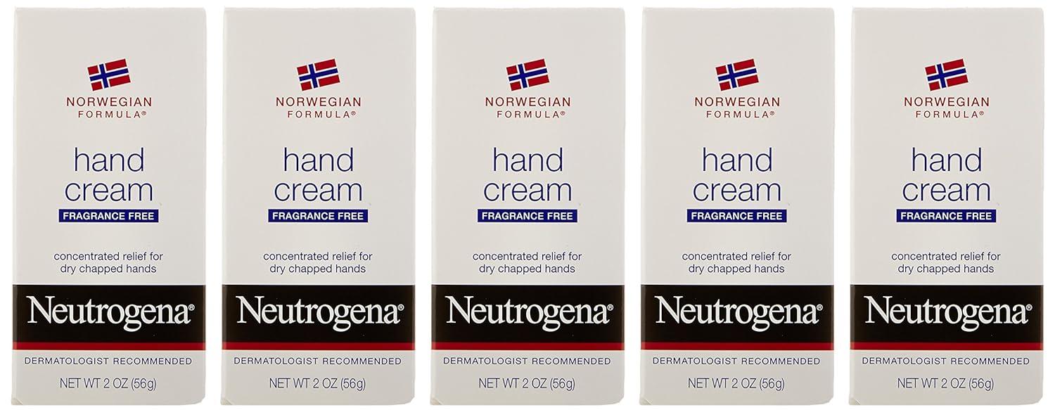 Neutrogena Norwegian Formula Hand Cream 2 Oz - 5 Pack | Buy Now with ...