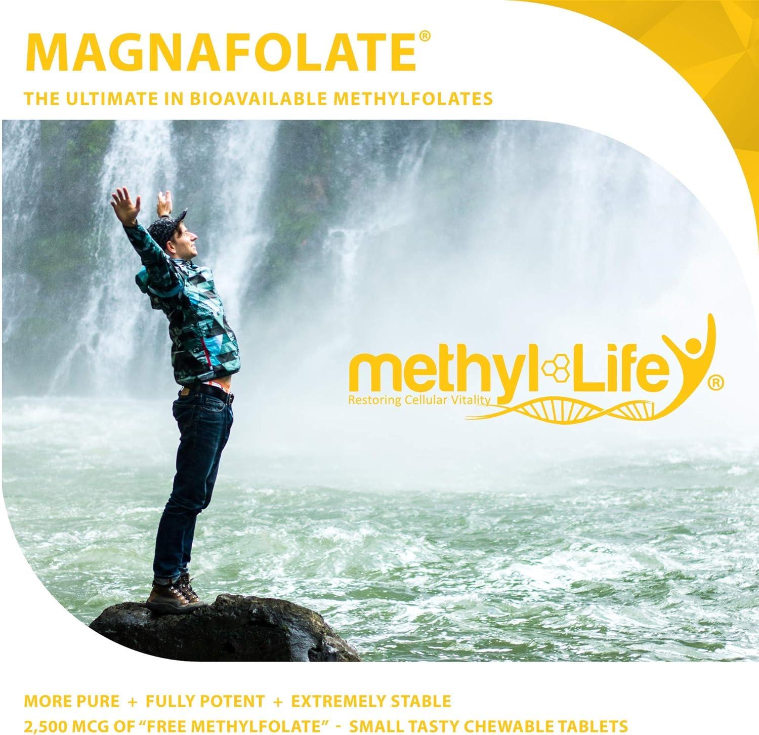 Methyl-Life Pure Pharmaceutical Grade L-Methylfolate 2.5mg Chewable ...