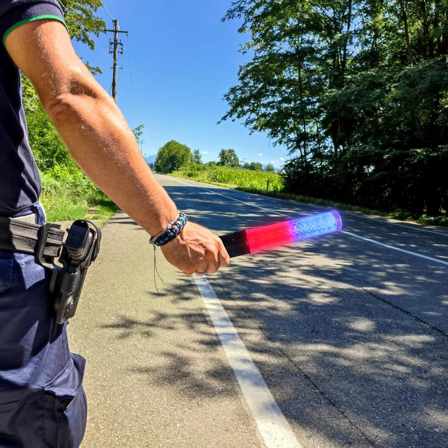 SOLUSTRE Traffic Wand 26cm Led Traffic Control Wands Police Wand Safety ...