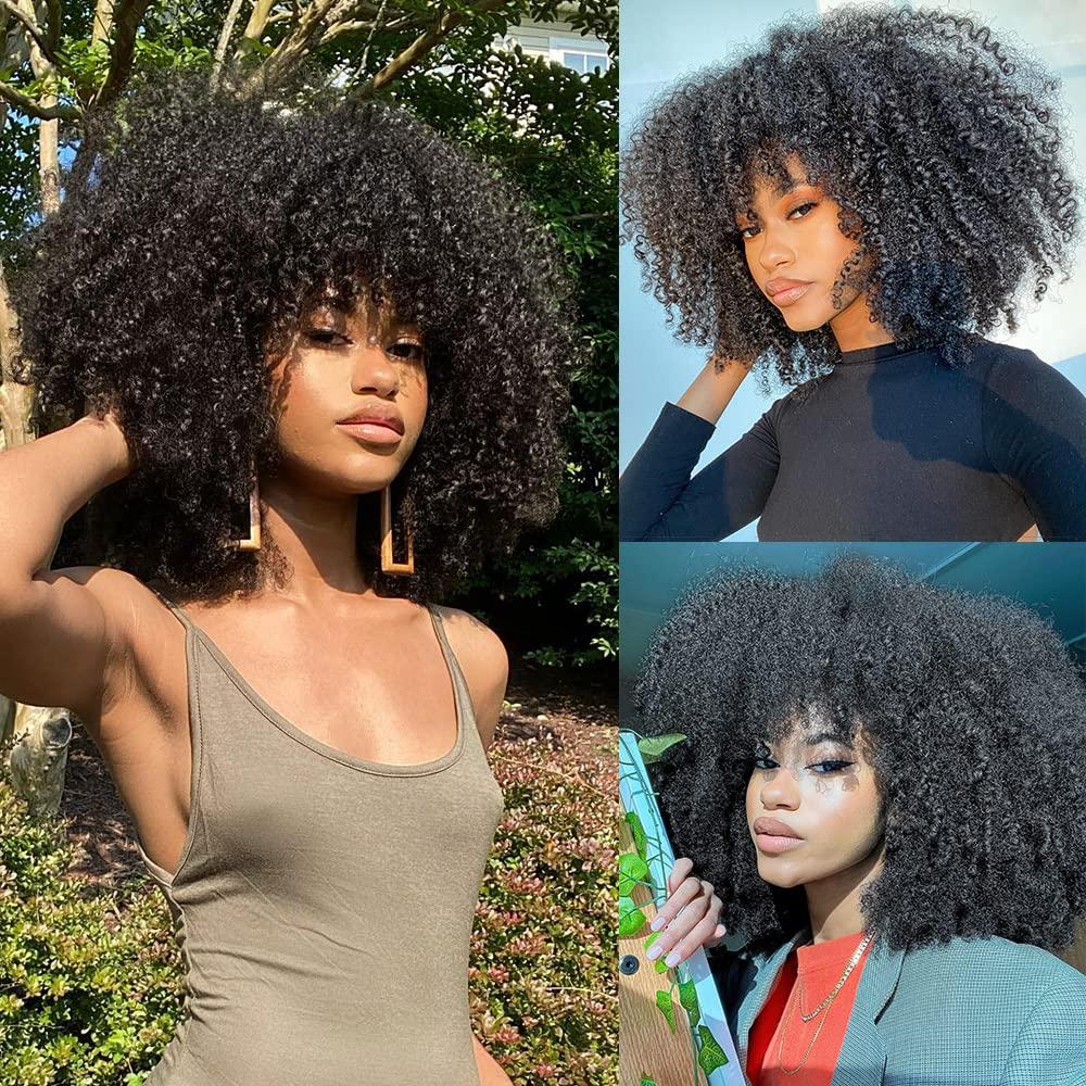 Natural Hair Afro Color