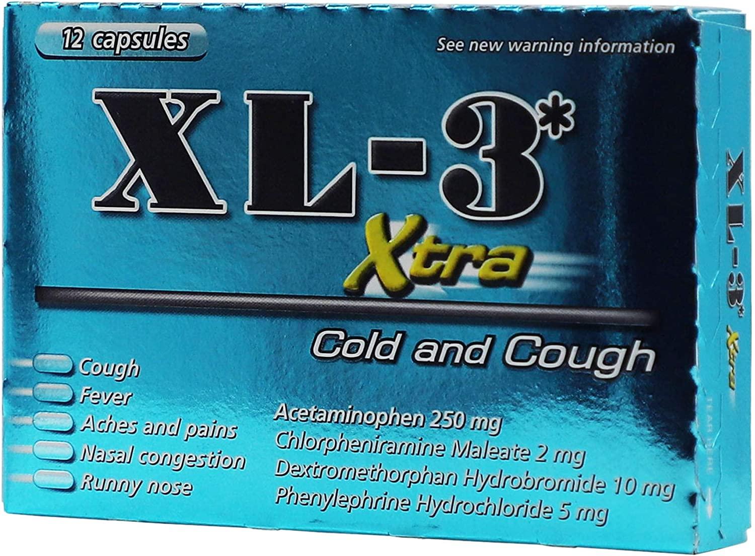 XL-3 Xtra Cold & Cough 2-Pack: Relieve Cough and Cold Symptoms | Buy ...