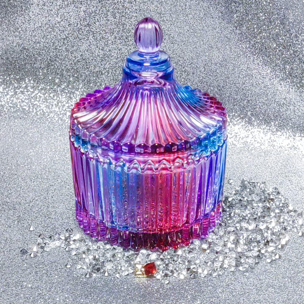 NYKAA Luxury Large Nail Dappen Dish 83ml with Lid - Extra Large Crystal ...