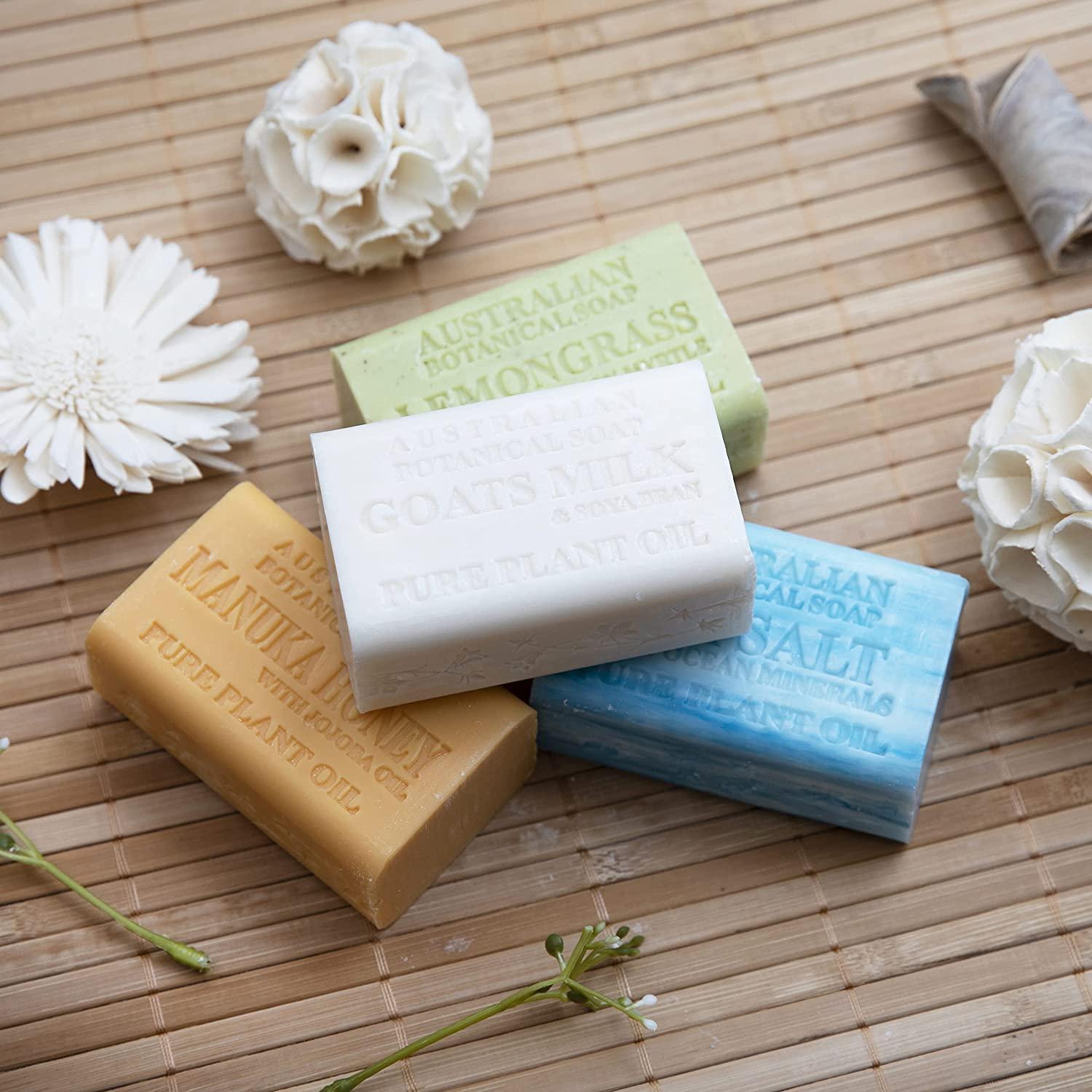 Australian Botanical Soap Variety Pack - Pure Plant Oil Soaps 6.8 oz ...