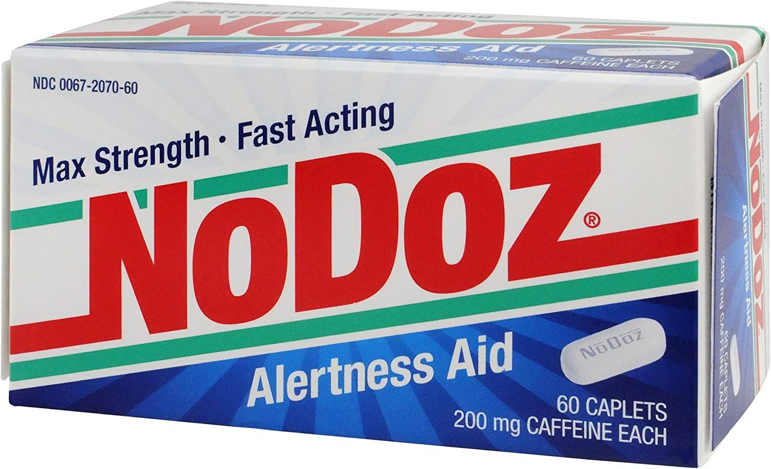 NoDoz 200mg Maximum Strength Caffeine Alertness Aid Twin Pack - 120 ...