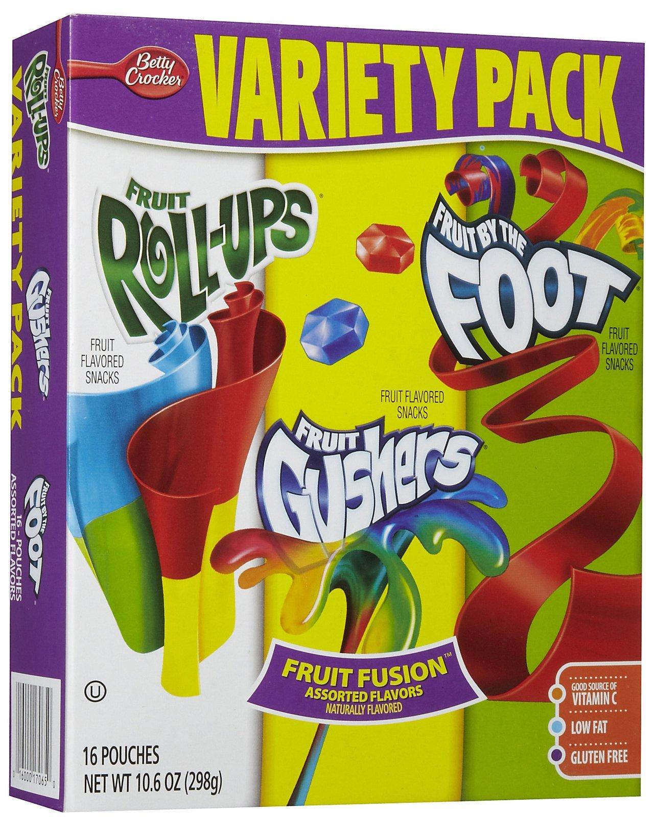 Healthy Fruit Snacks Variety Pack - 16 Count | Nutritious and Delicious ...